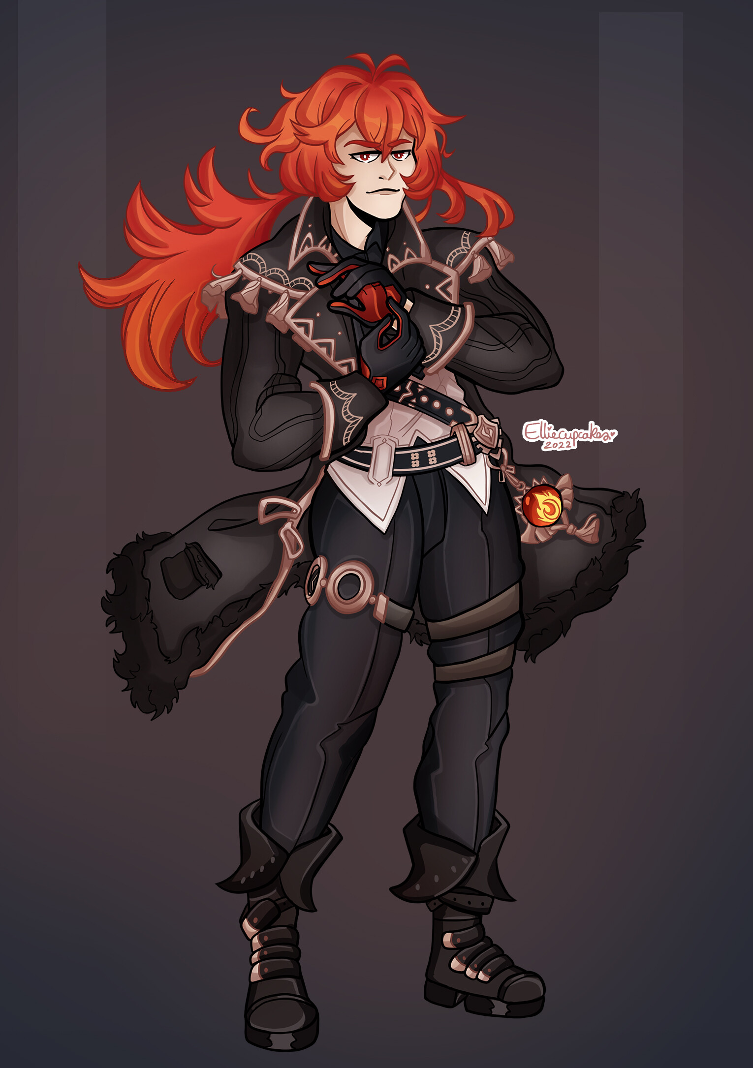 ArtStation - Diluc | Genshin Impact