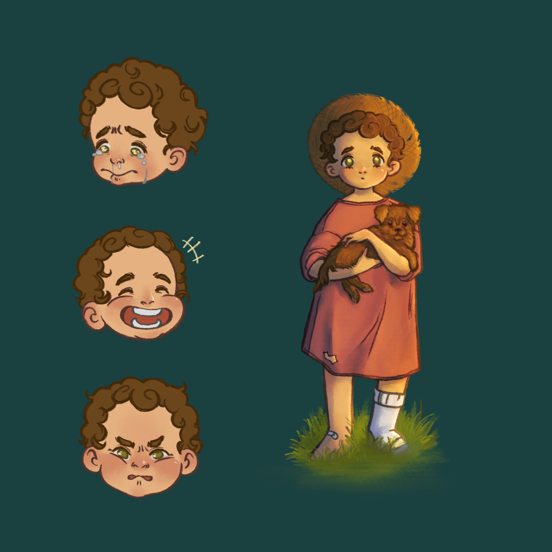 ArtStation - Little character study