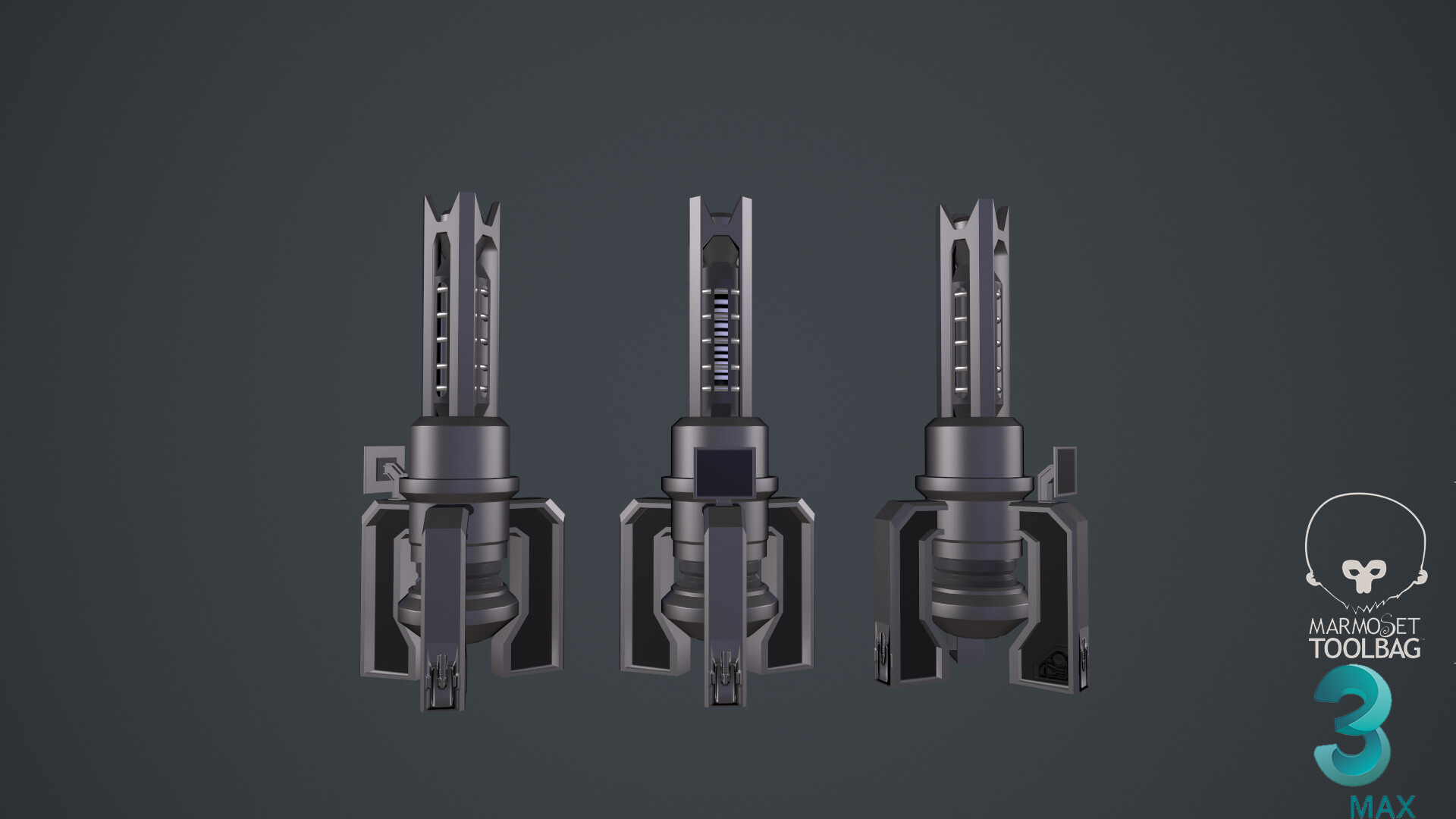 ArtStation - Low-poly Sci-fi Beacon