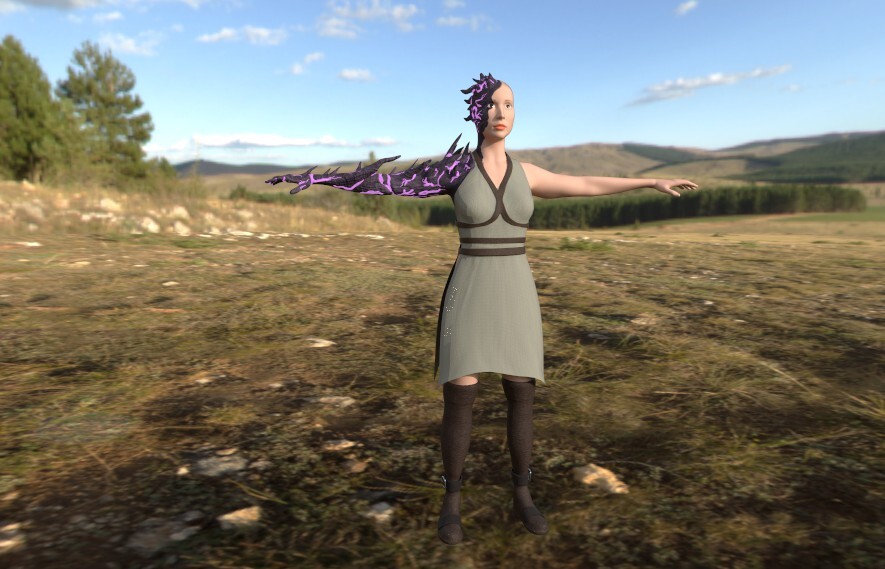 ArtStation - Corrupted Arm & Head