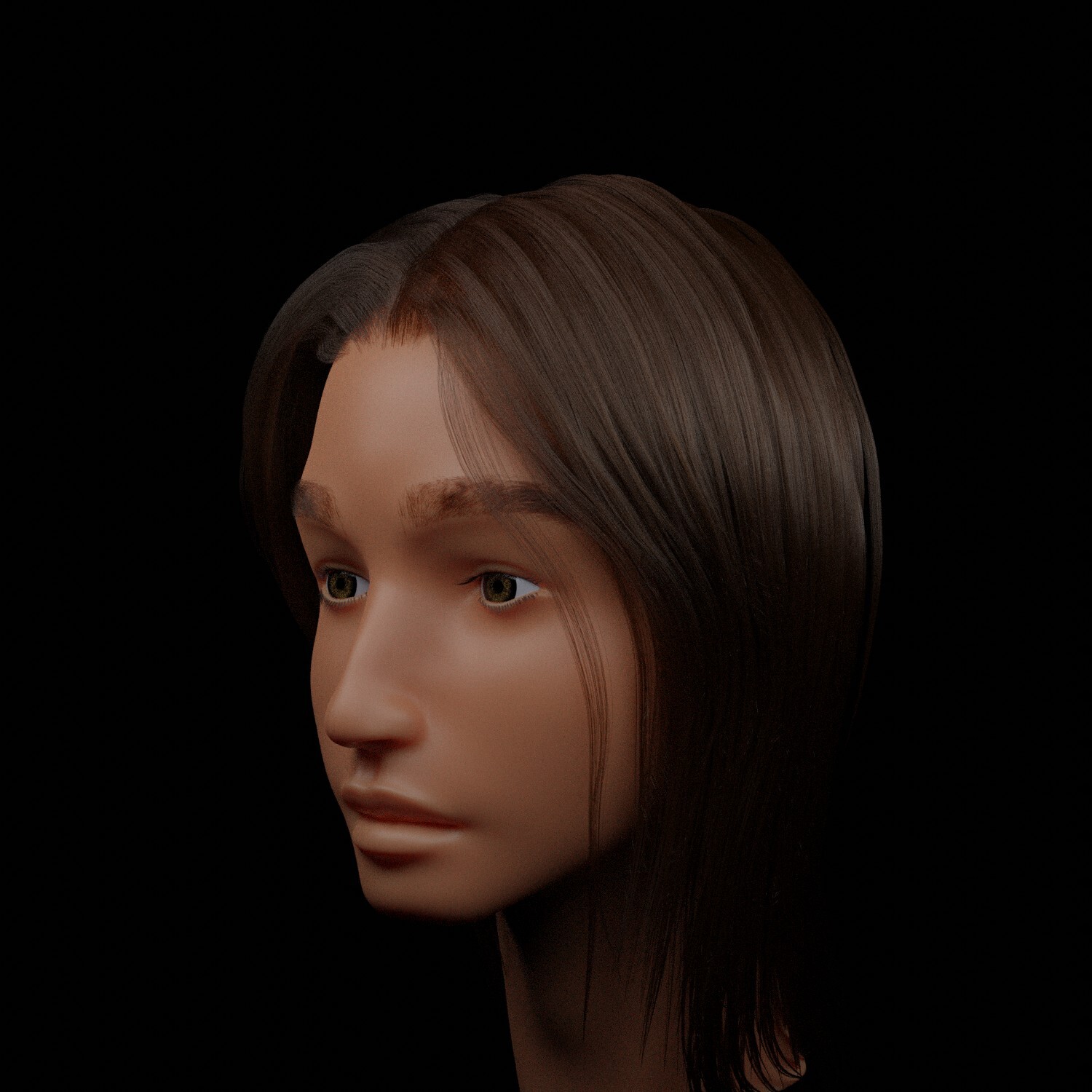 ArtStation - 3d face modelling blender