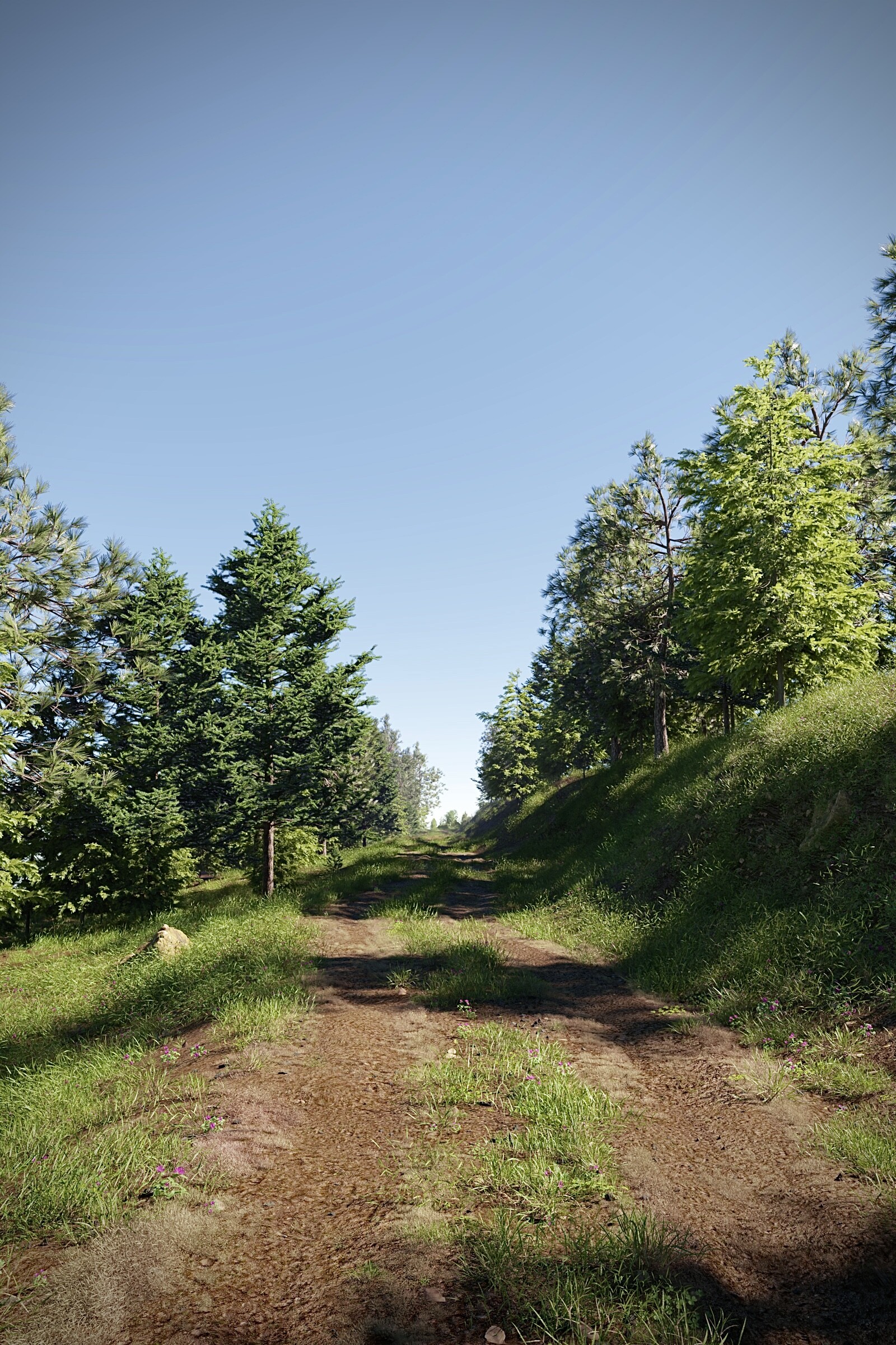 ArtStation - blender forest