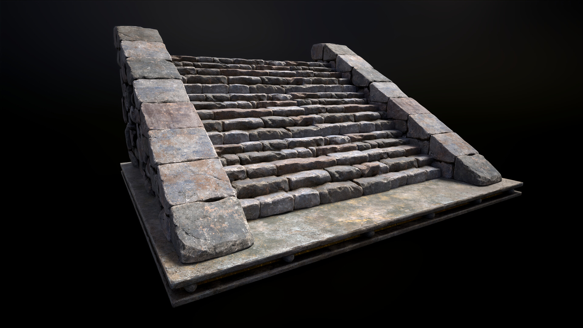 ArtStation - Rock steps & stairs