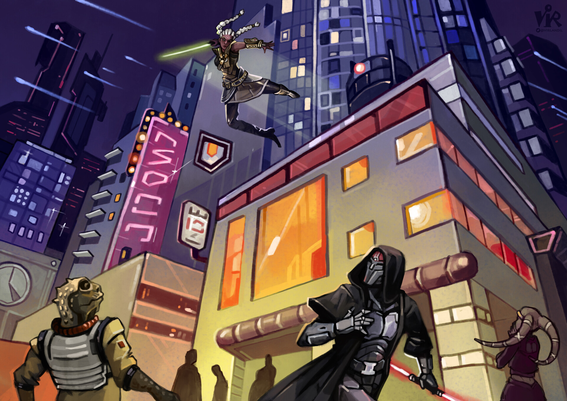 ArtStation - City chase