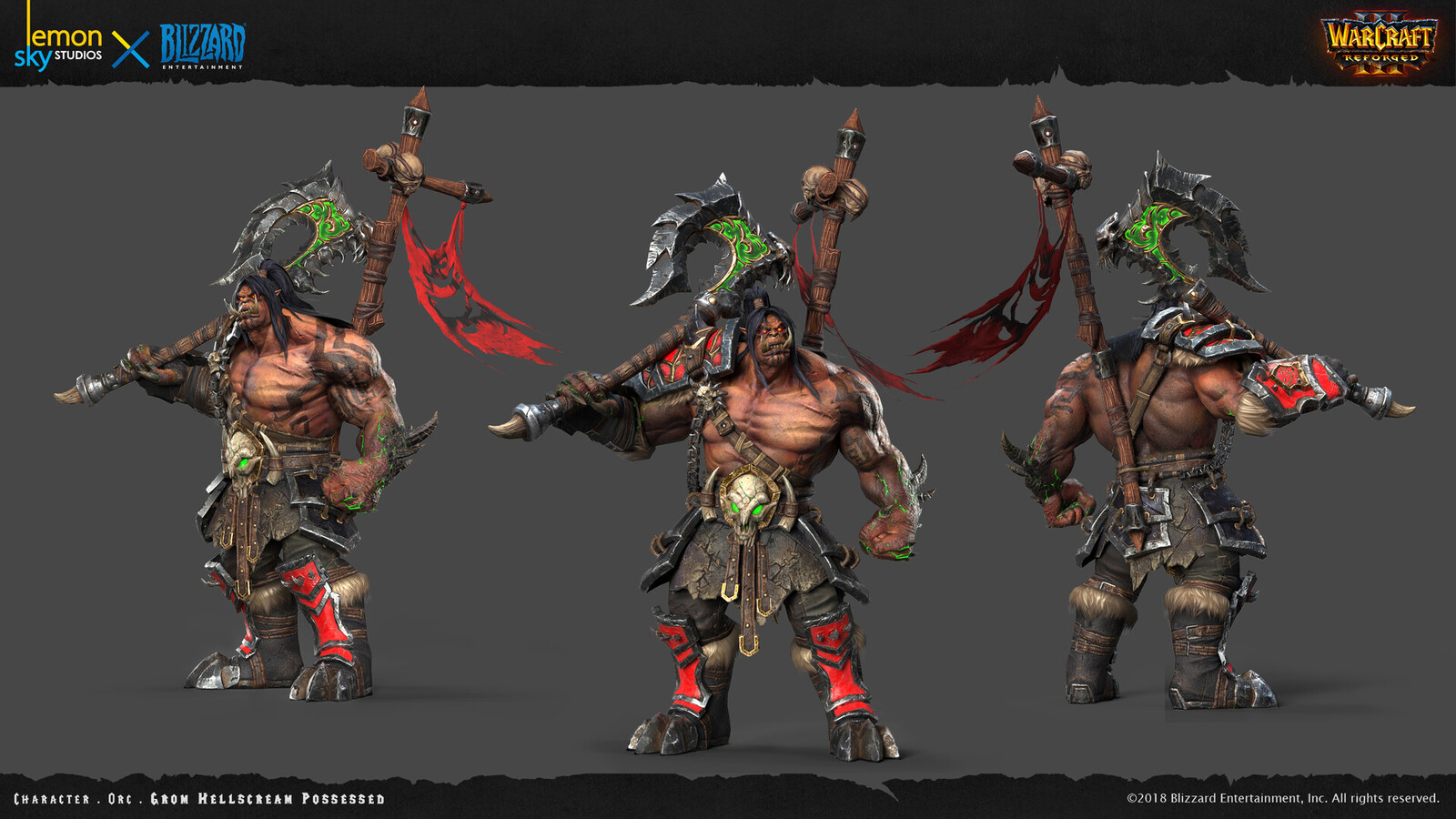 Cathy Zhou - Grom Hellscream of WarCraft 3: Reforged