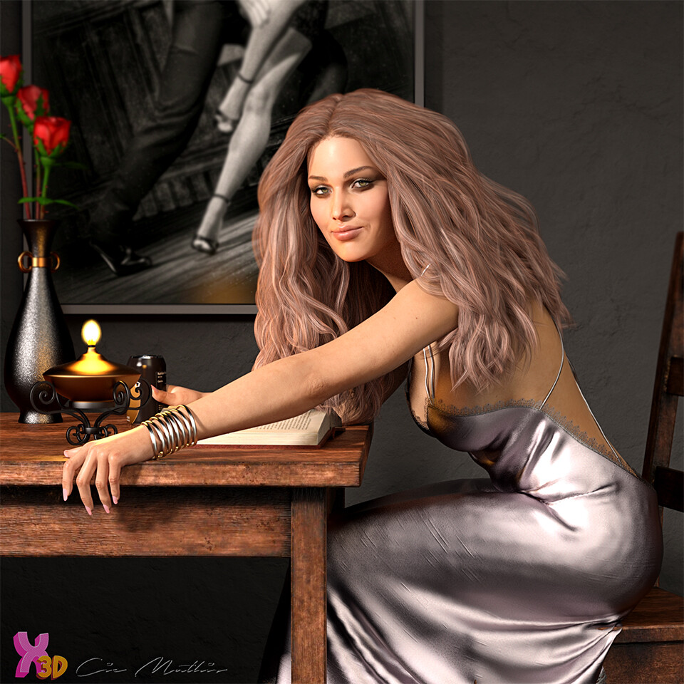Xtreme3D Studio - V3D Jessica for G8F/G8.1F by Vicey3D