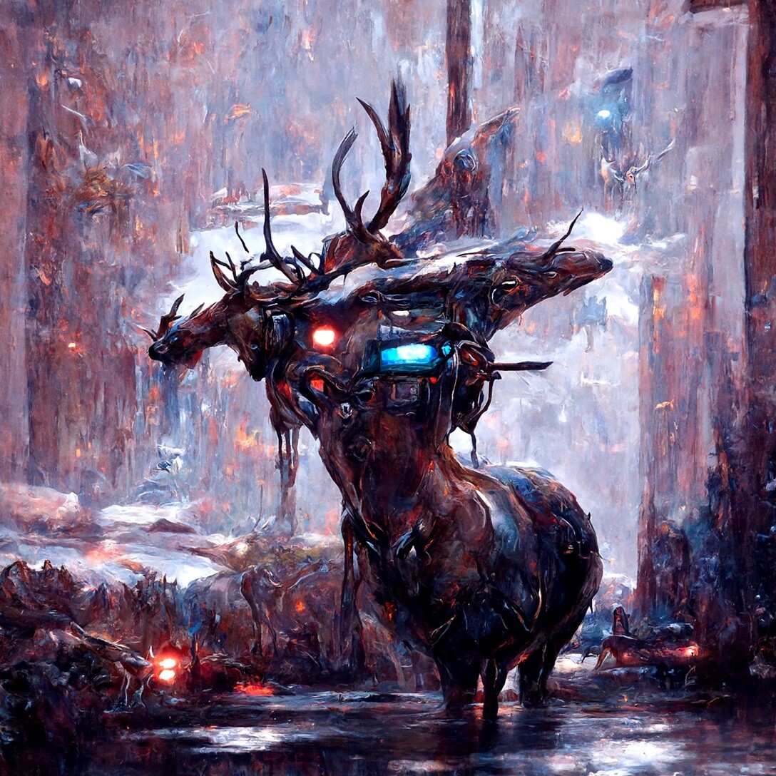 ArtStation - Cyber Elk