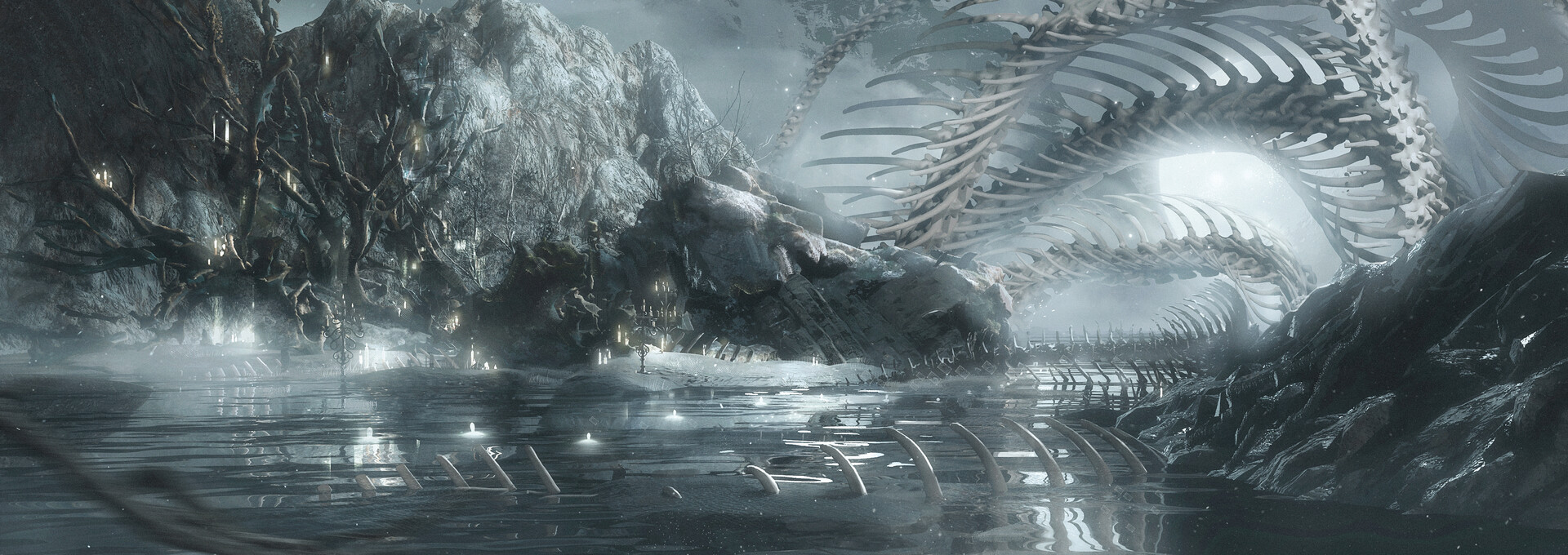 ArtStation - snake bone