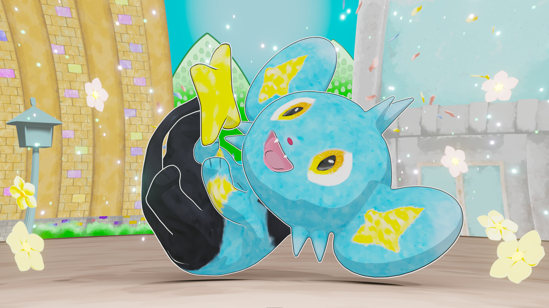 ArtStation - Shinx card recreation