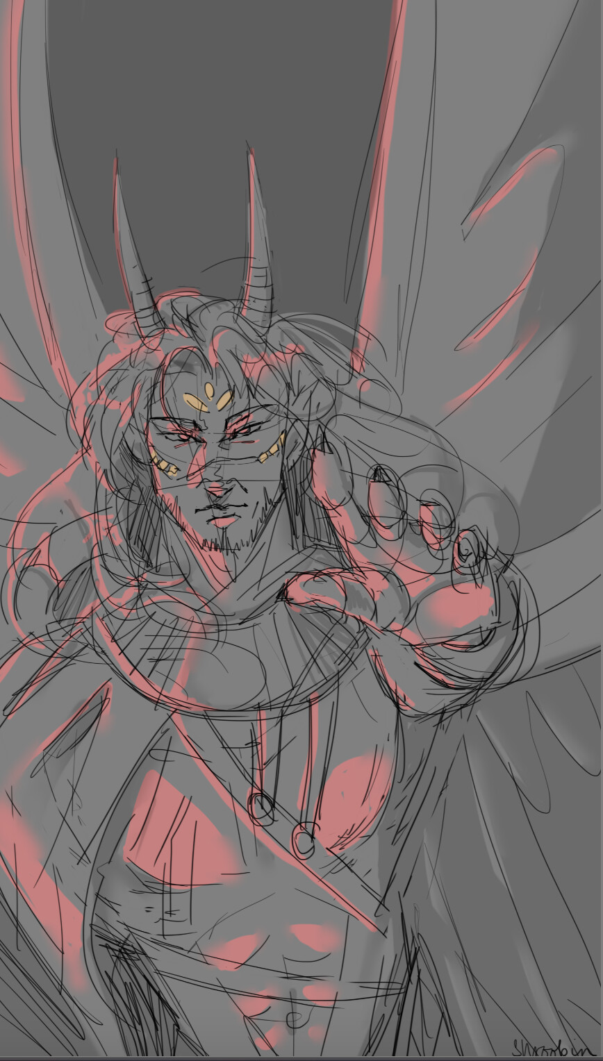 ArtStation - Fallen Angel