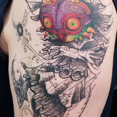 Predator Mark Tattoo