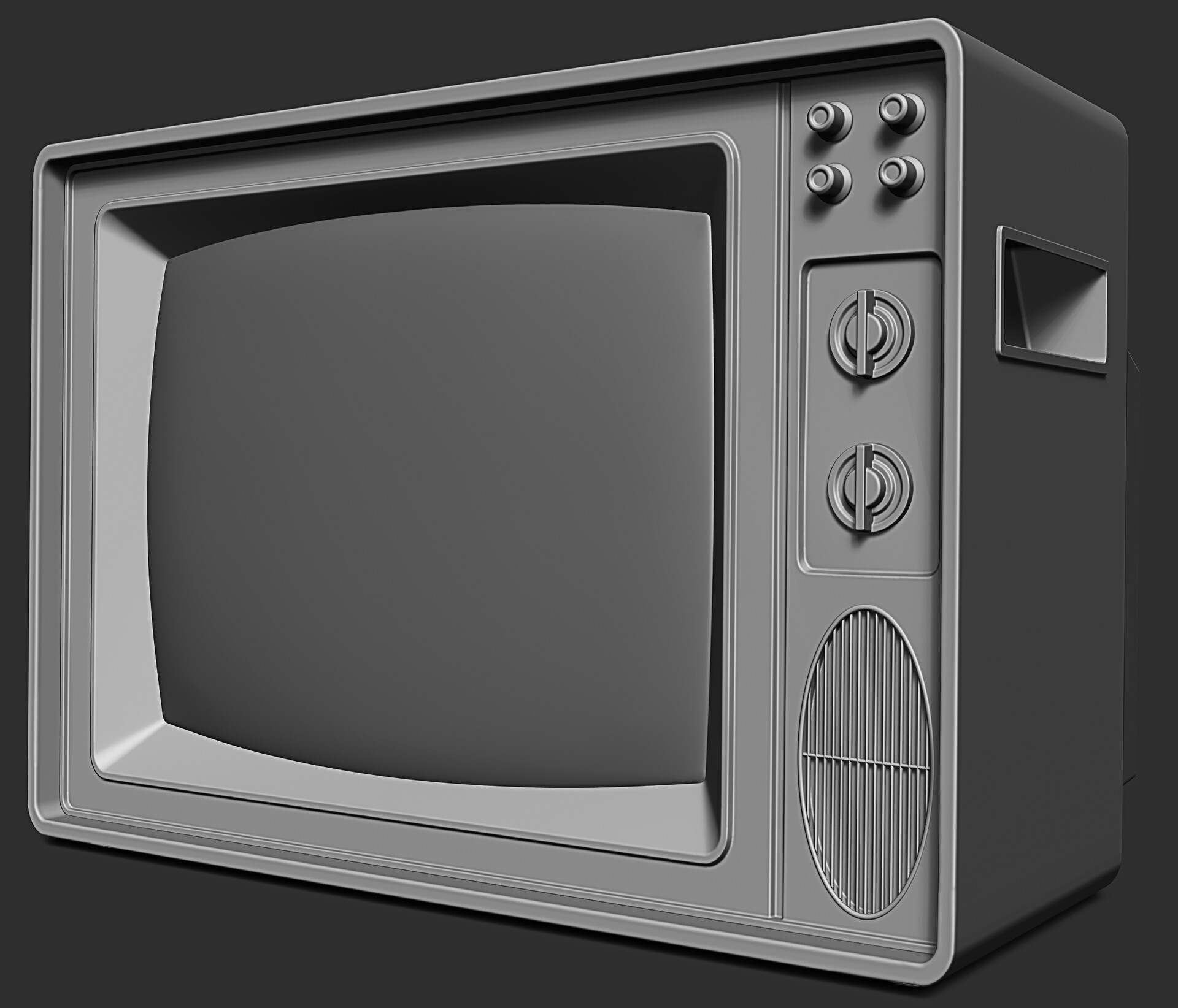 ArtStation - Retro TV