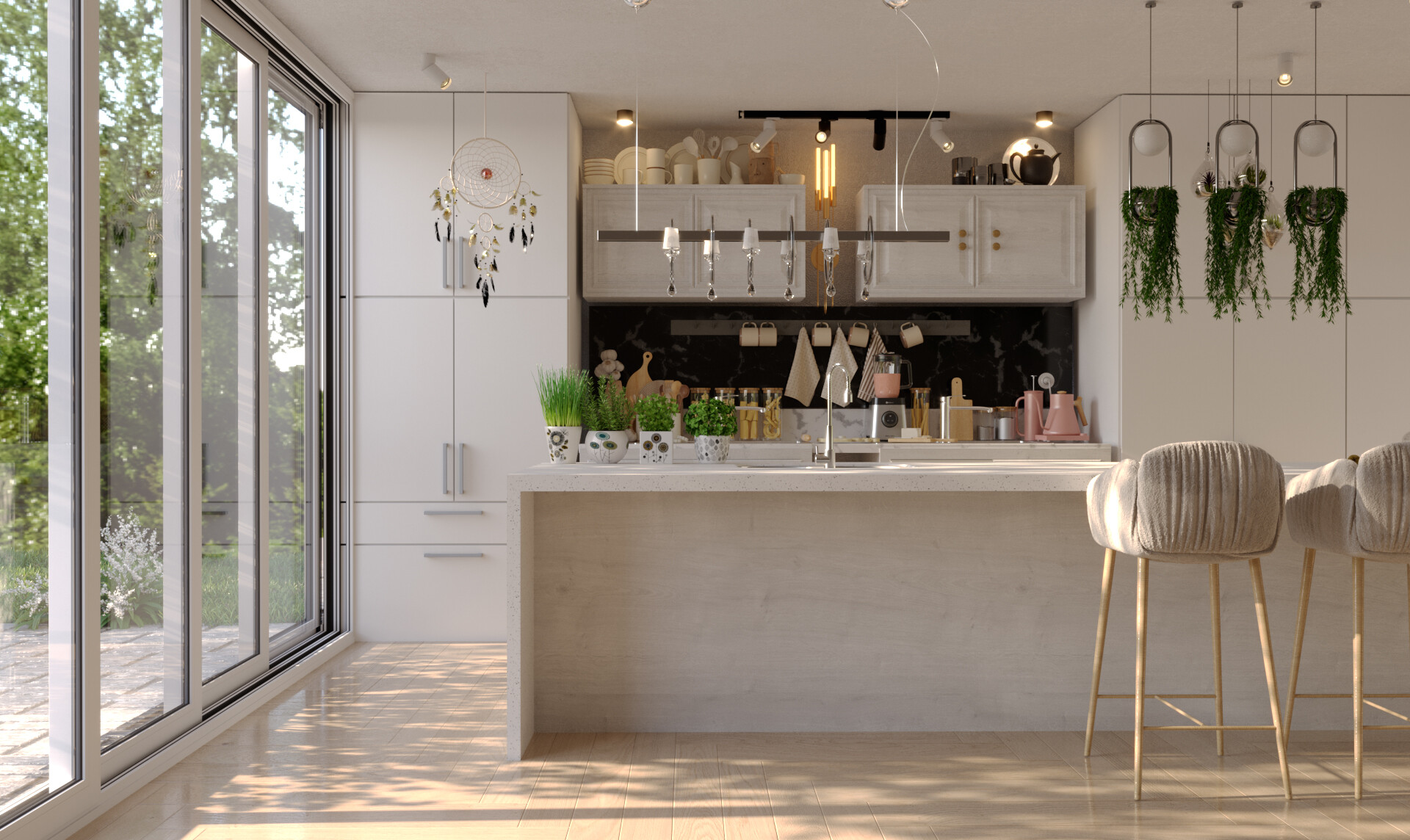 ArtStation - Modern Kitchen Design