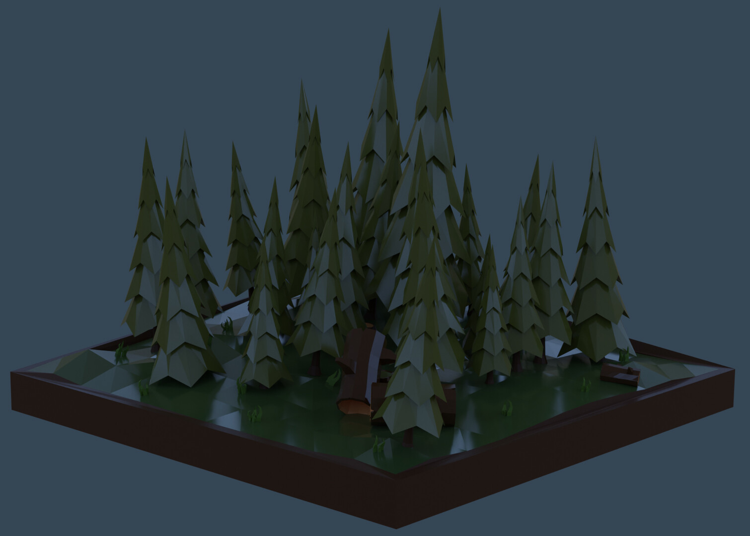 ArtStation - Raining Forest