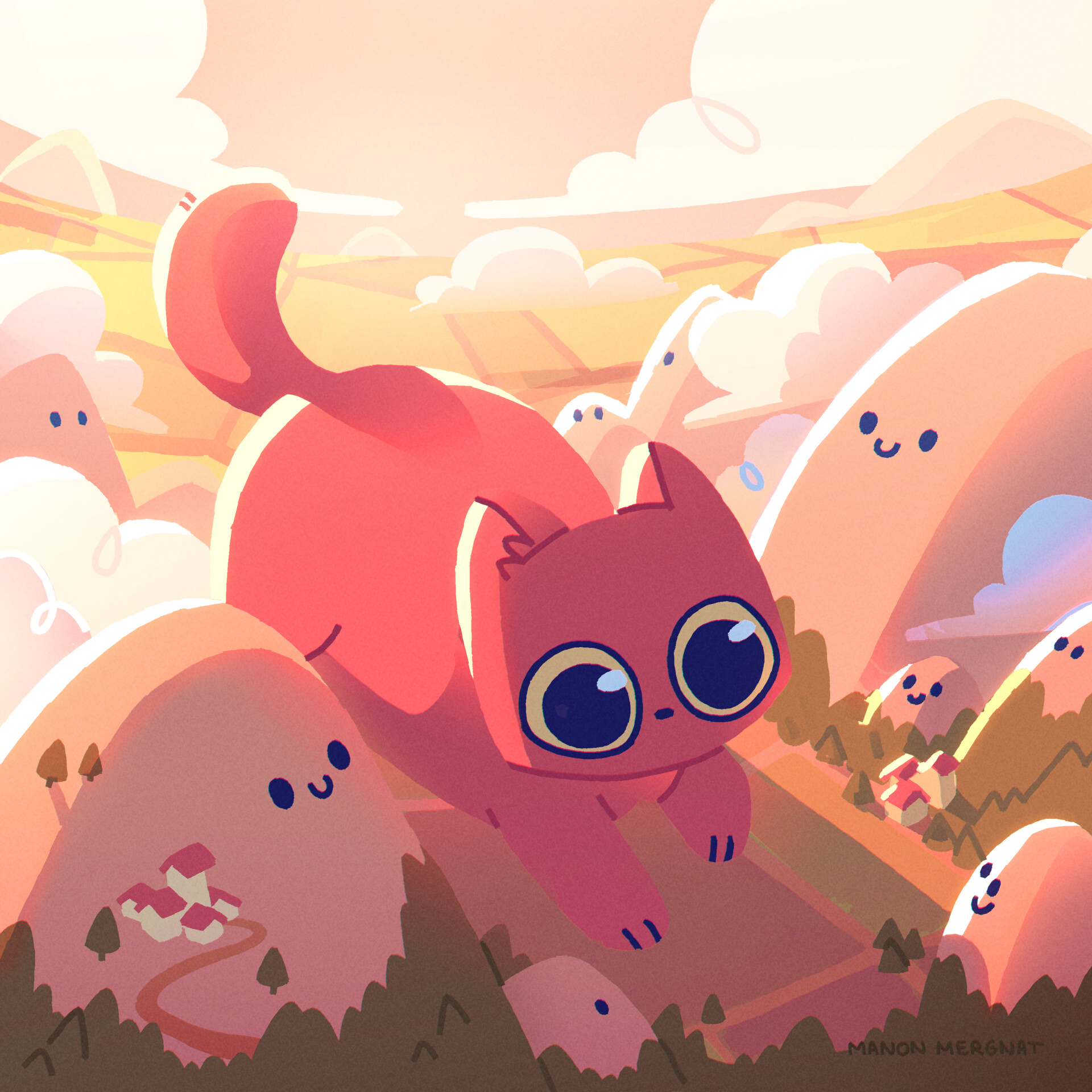 ArtStation - Cats should be that big.