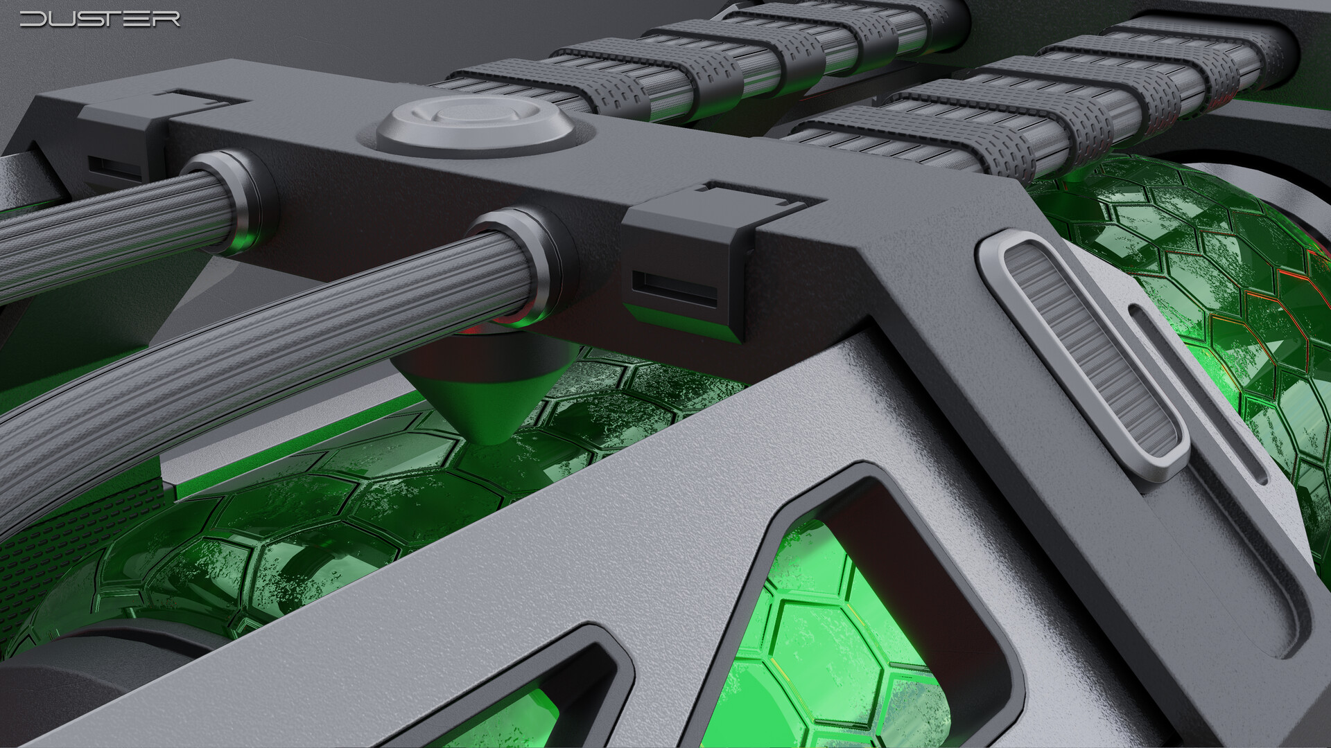 Duster - Sci-Fi Device - Blender 3D model