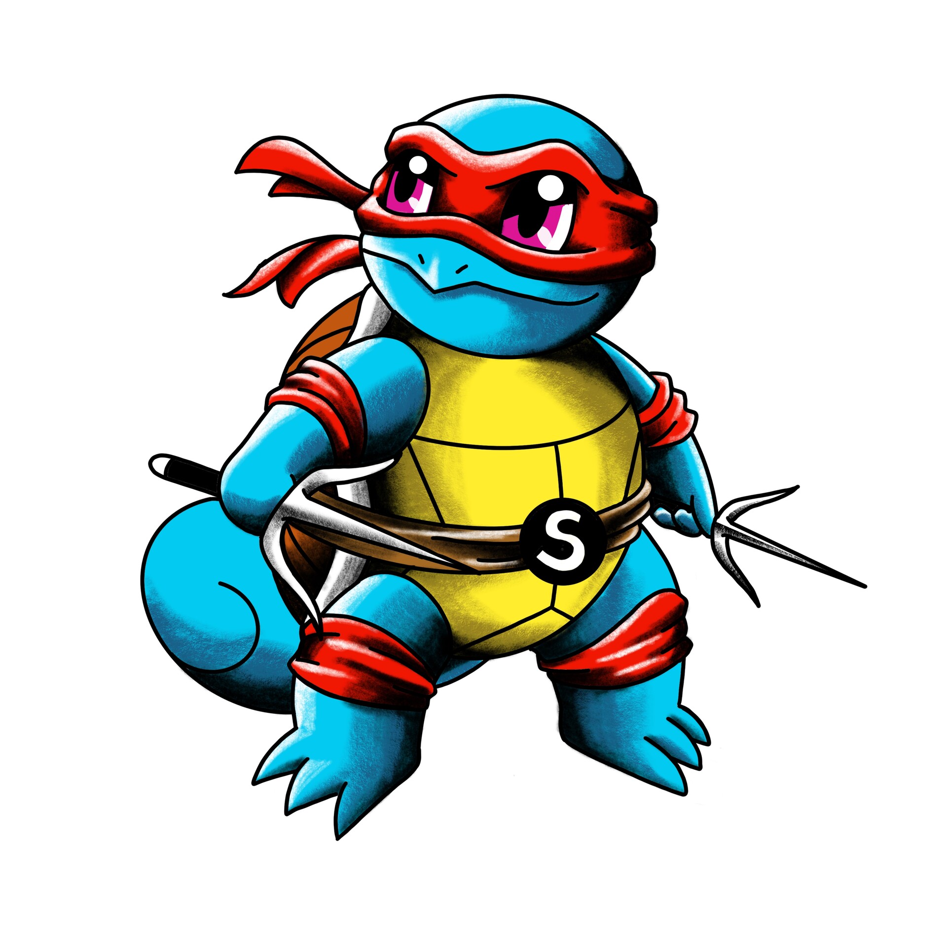 Blue Teenage Mutant Ninja Squirtle