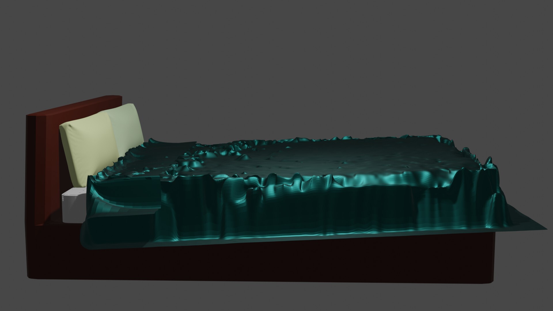 ArtStation - 3d basic bed