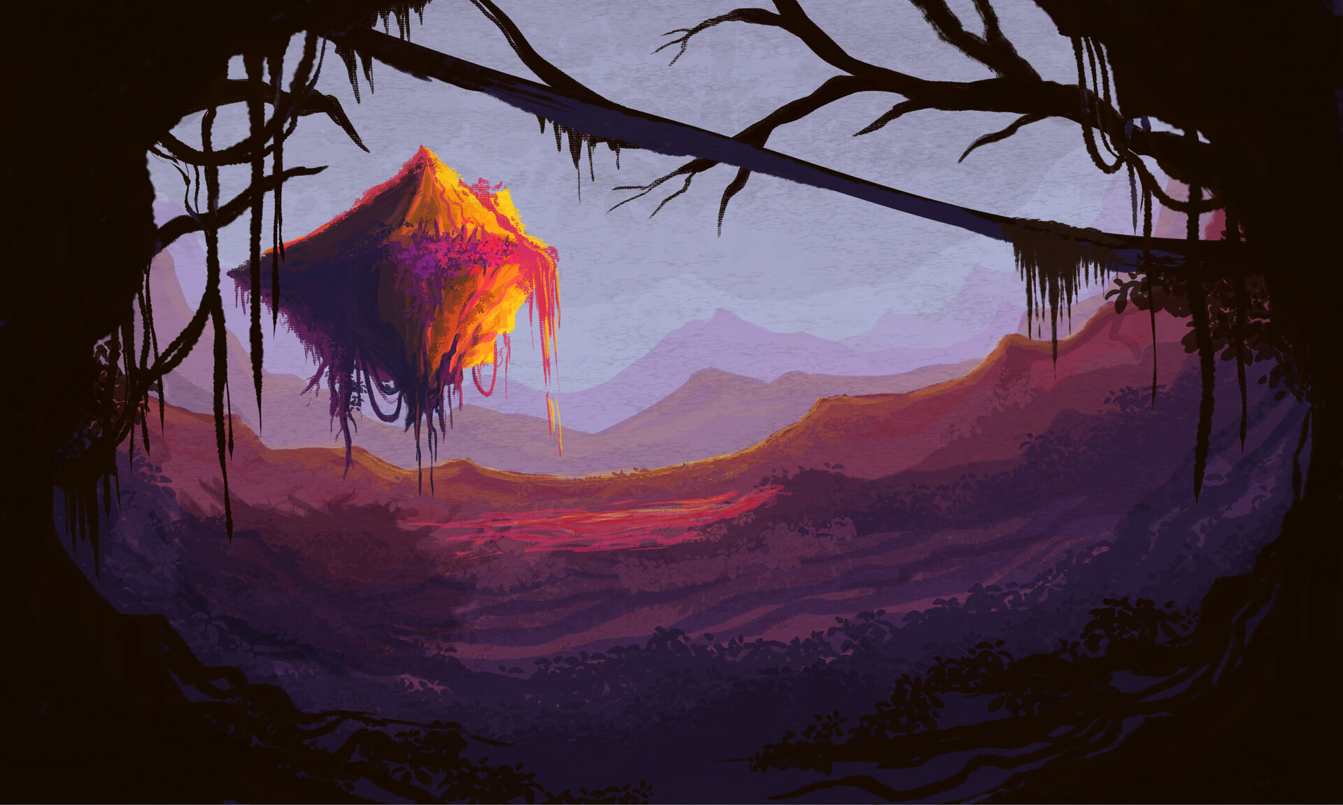 ArtStation - Alien World Concept