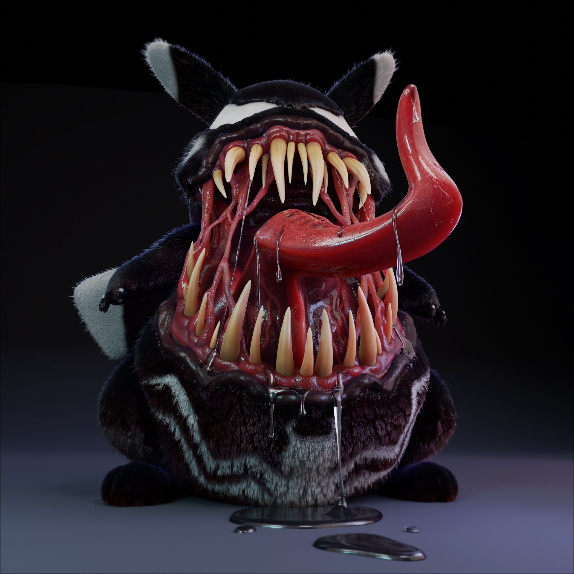ArtStation - Pikachu Venom