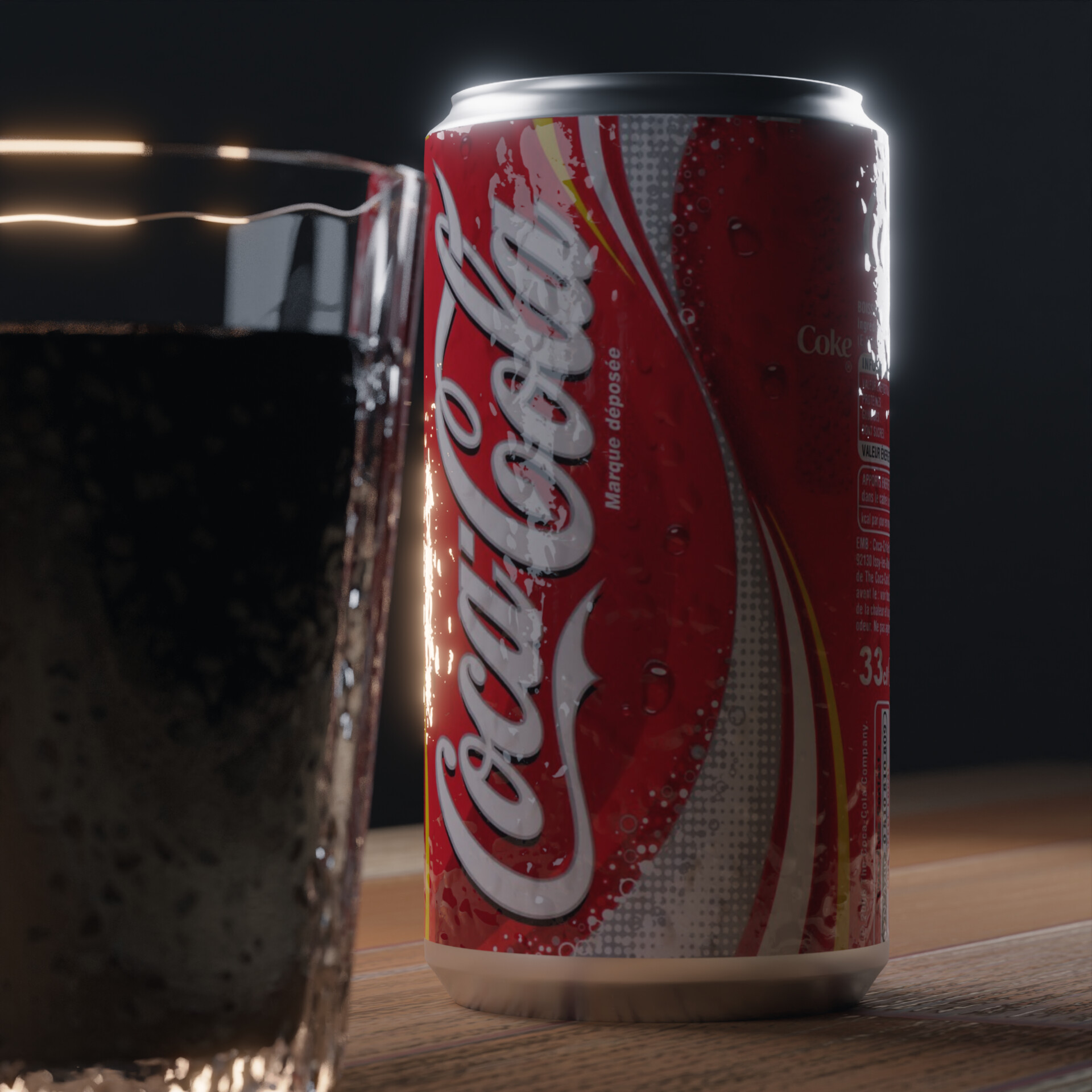 ArtStation - Coca-Cola advertising render