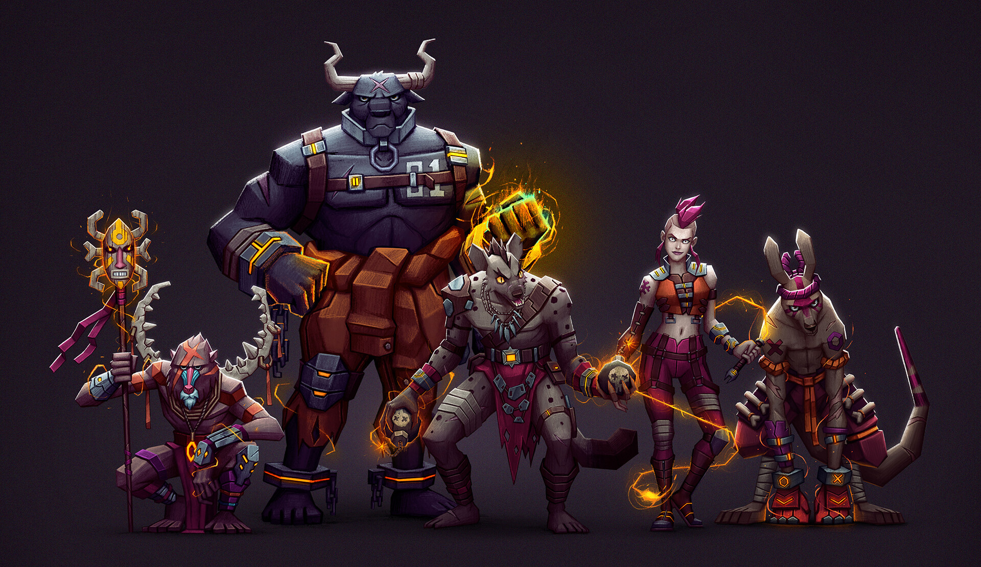 ArtStation - Fire Clan - Bloodline