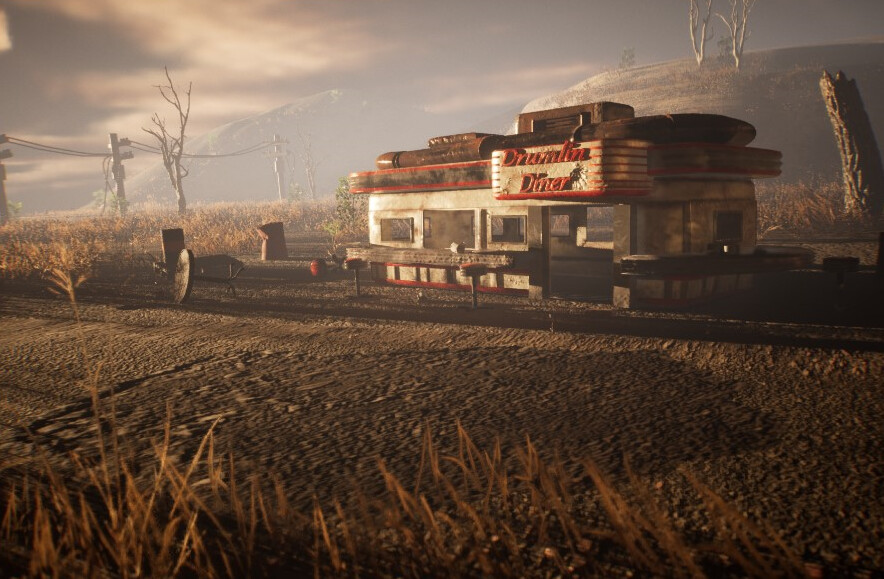 Shyanne Russell - Fallout 4 Drumlin Diner- Fan Art