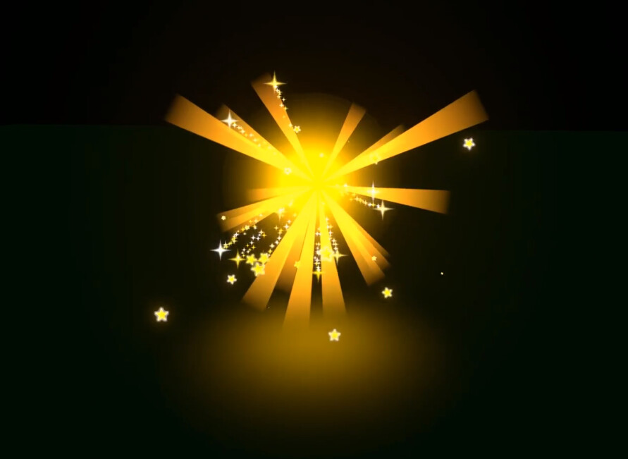 ArtStation - Character skill upgrade vfx