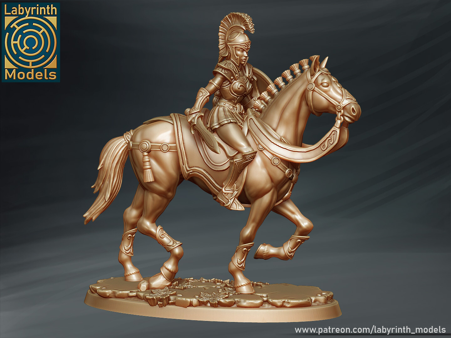 Labyrinth Models - Daughters of Athena Cavalry