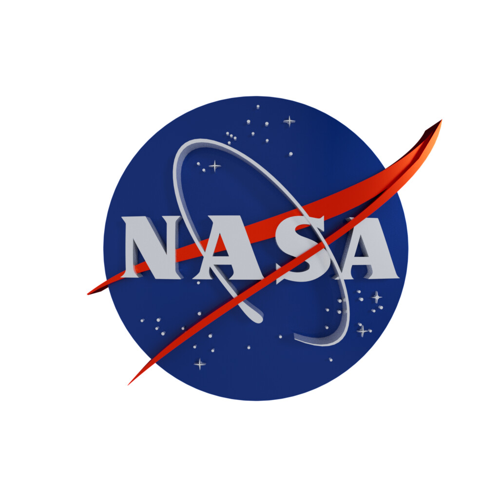 Nasa Logo 3d