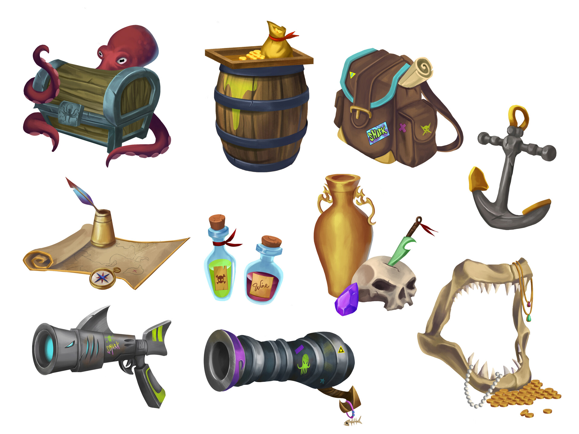 ArtStation - Pirate Assets