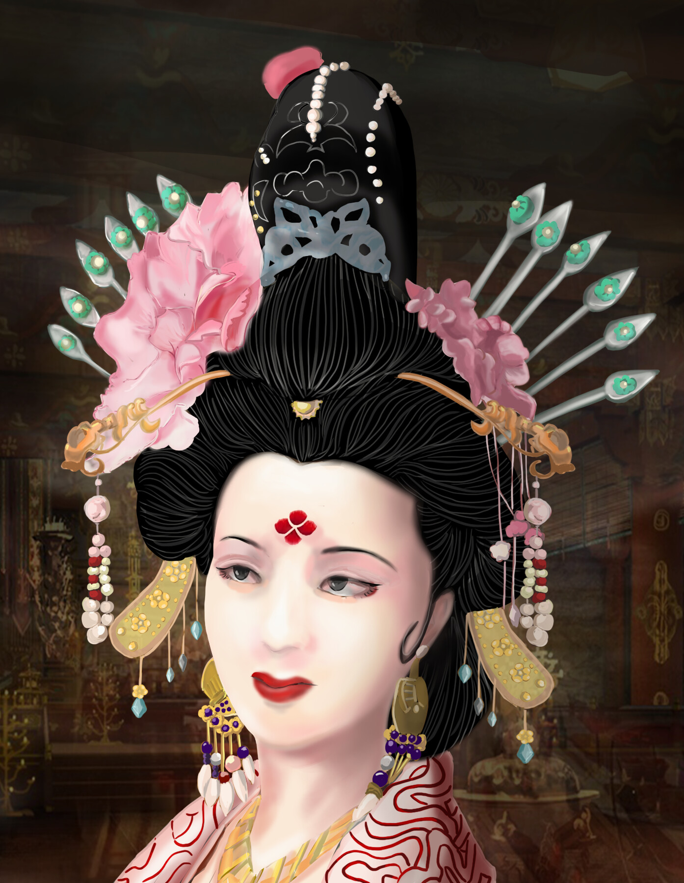 ArtStation - Imperial Concubine Yang