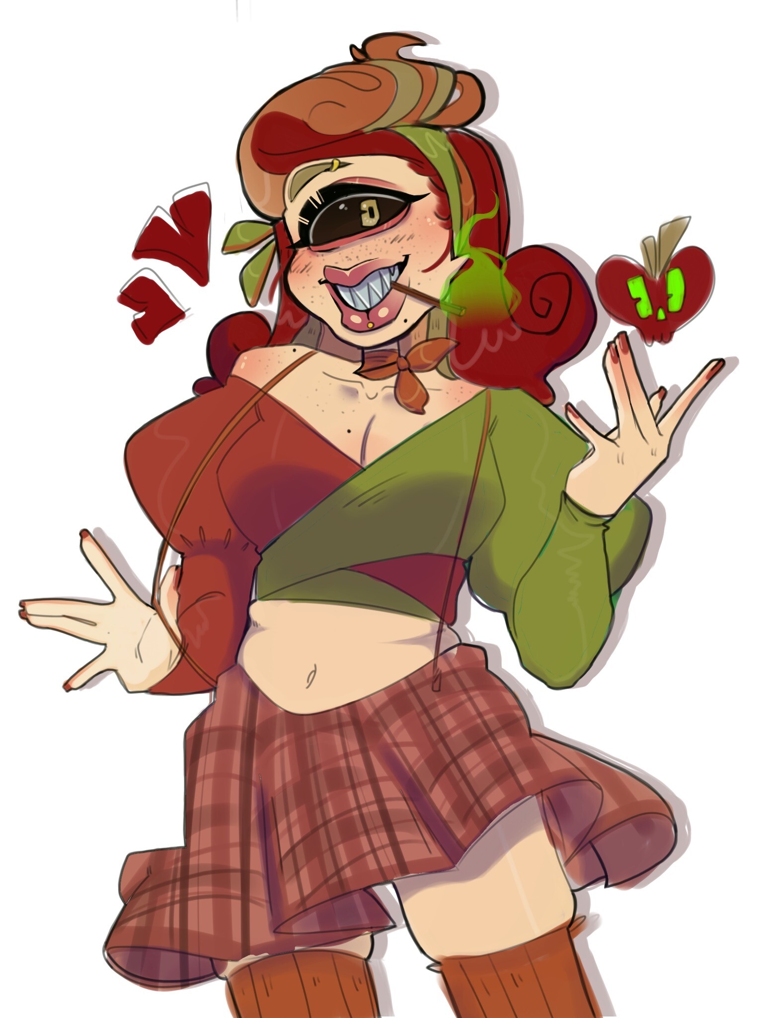 ArtStation - Candy Apple Demon