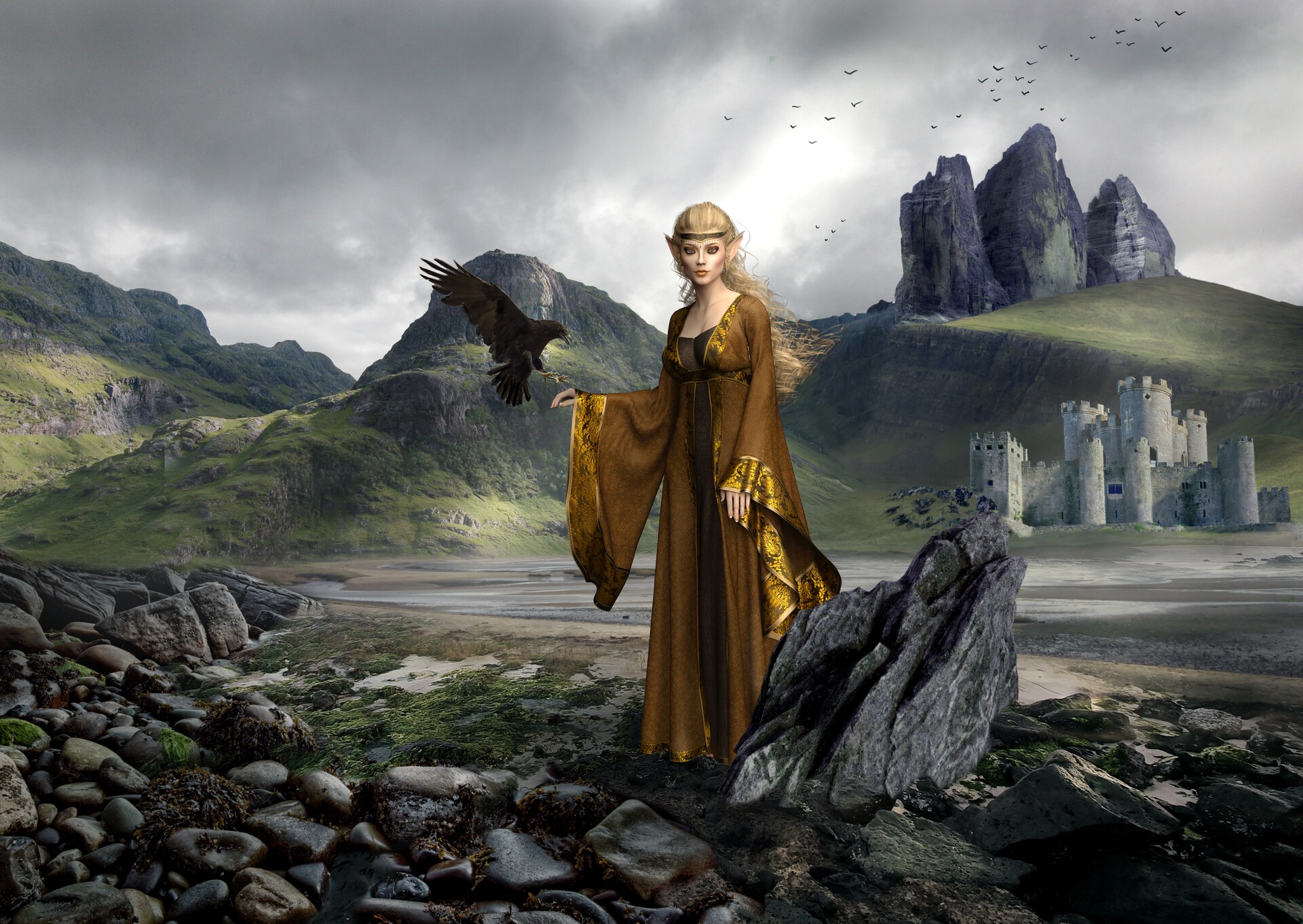 ArtStation - Elven Queen