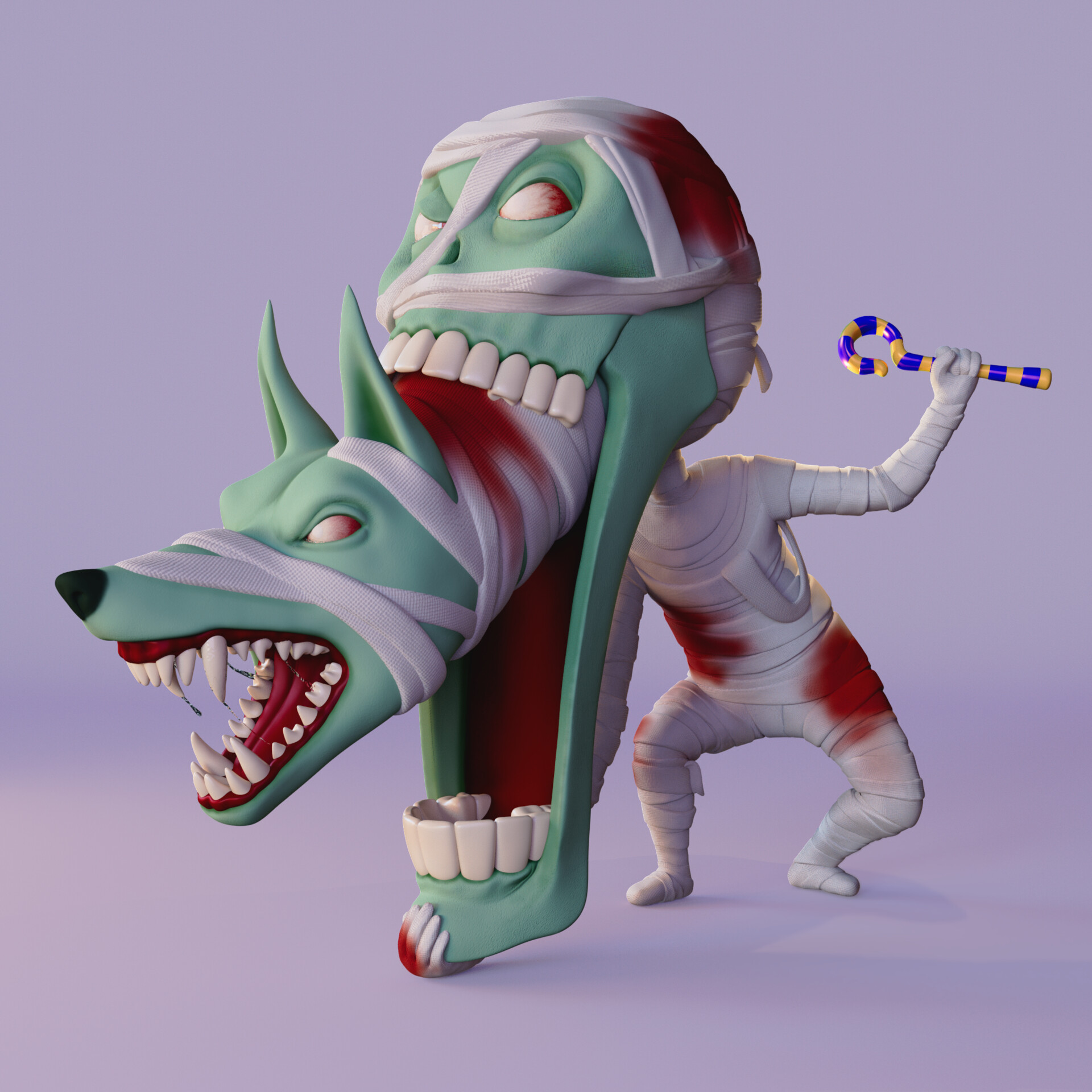 ArtStation - Zombie 'Pakh Ma'