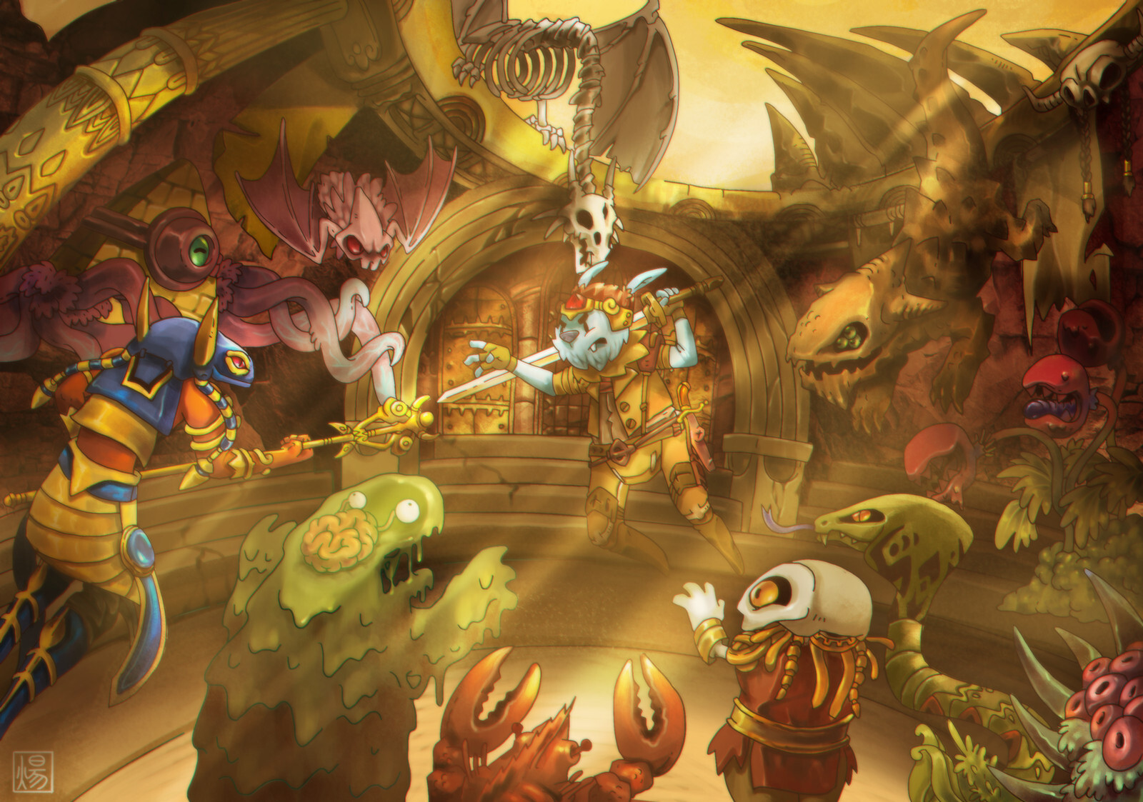 ArtStation - Desert Dungeon