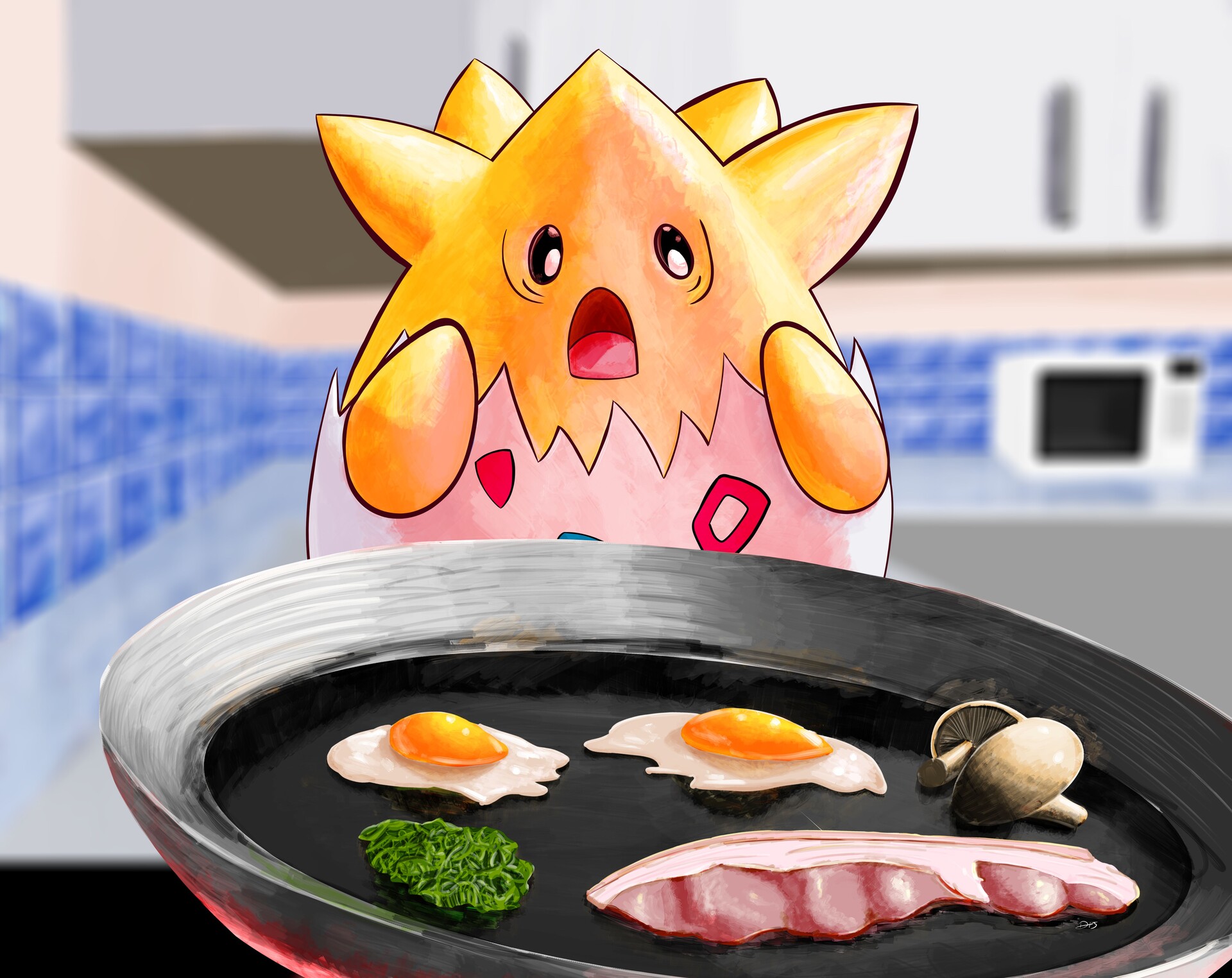 ArtStation - Cursed Togepi