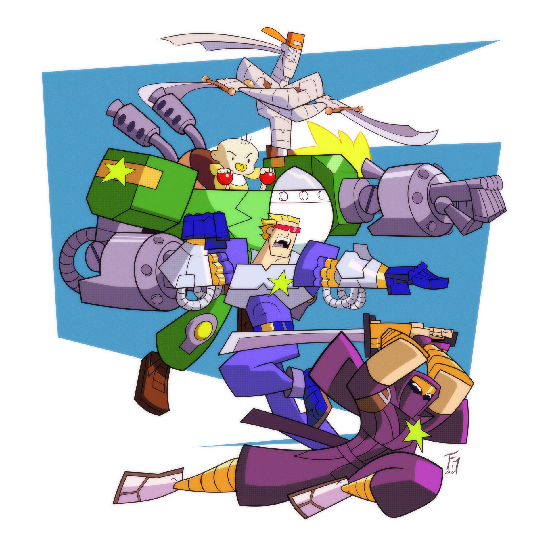 ArtStation - Capitán Comando