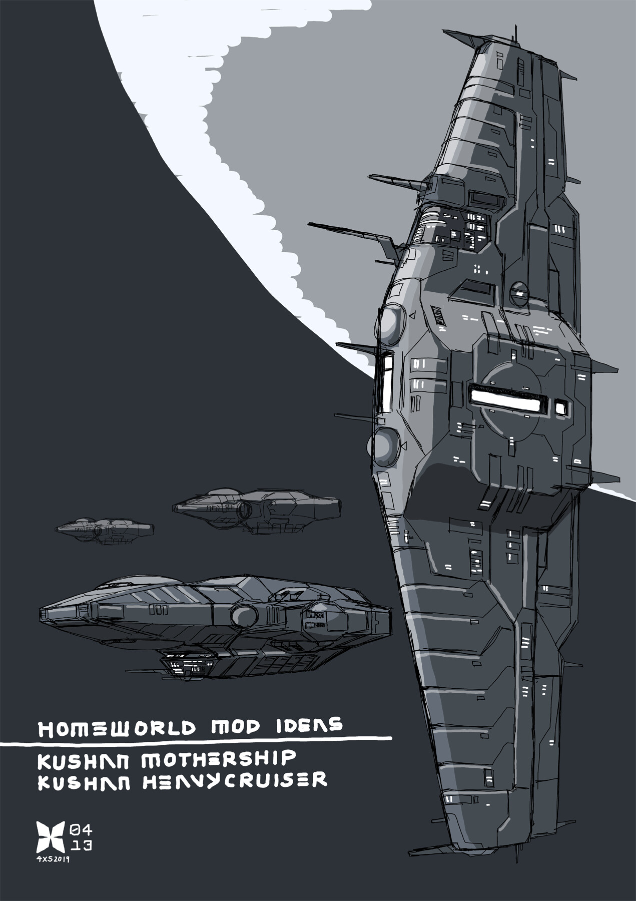 ArtStation - HomeworldFanArtSketch
