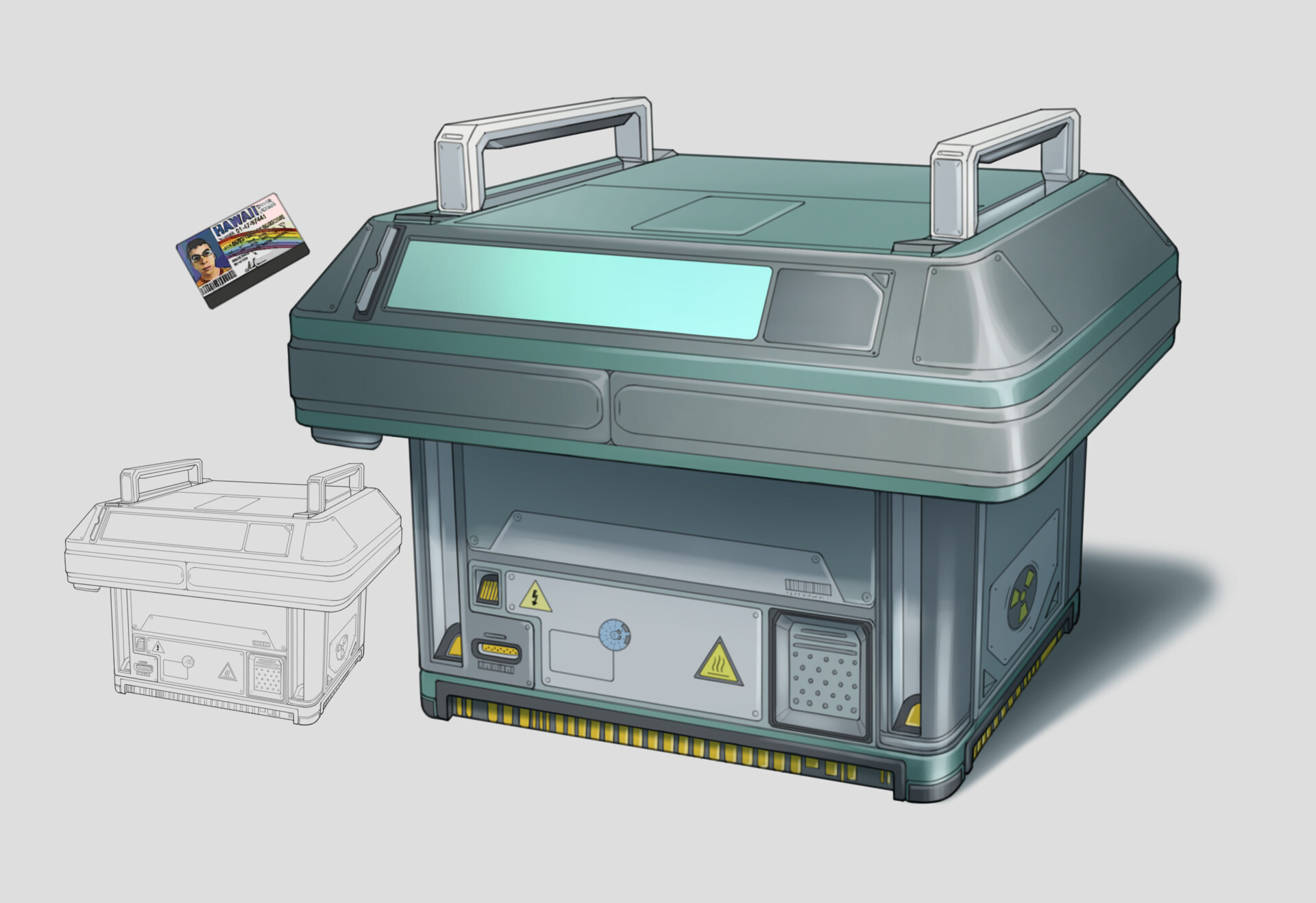 ArtStation - Module for Quantum Teleportation Messaging
