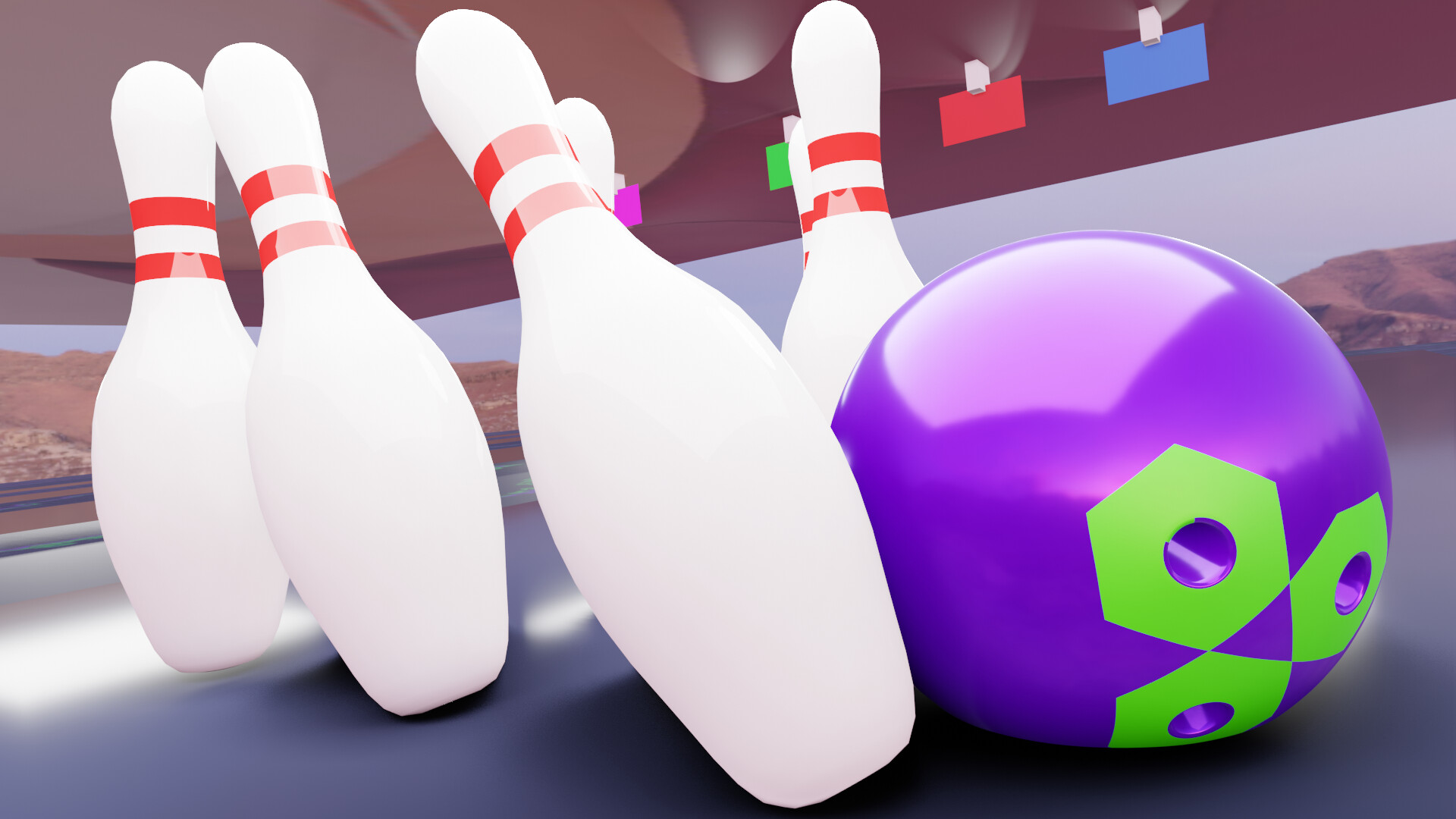 ArtStation - BOWLING ARENA