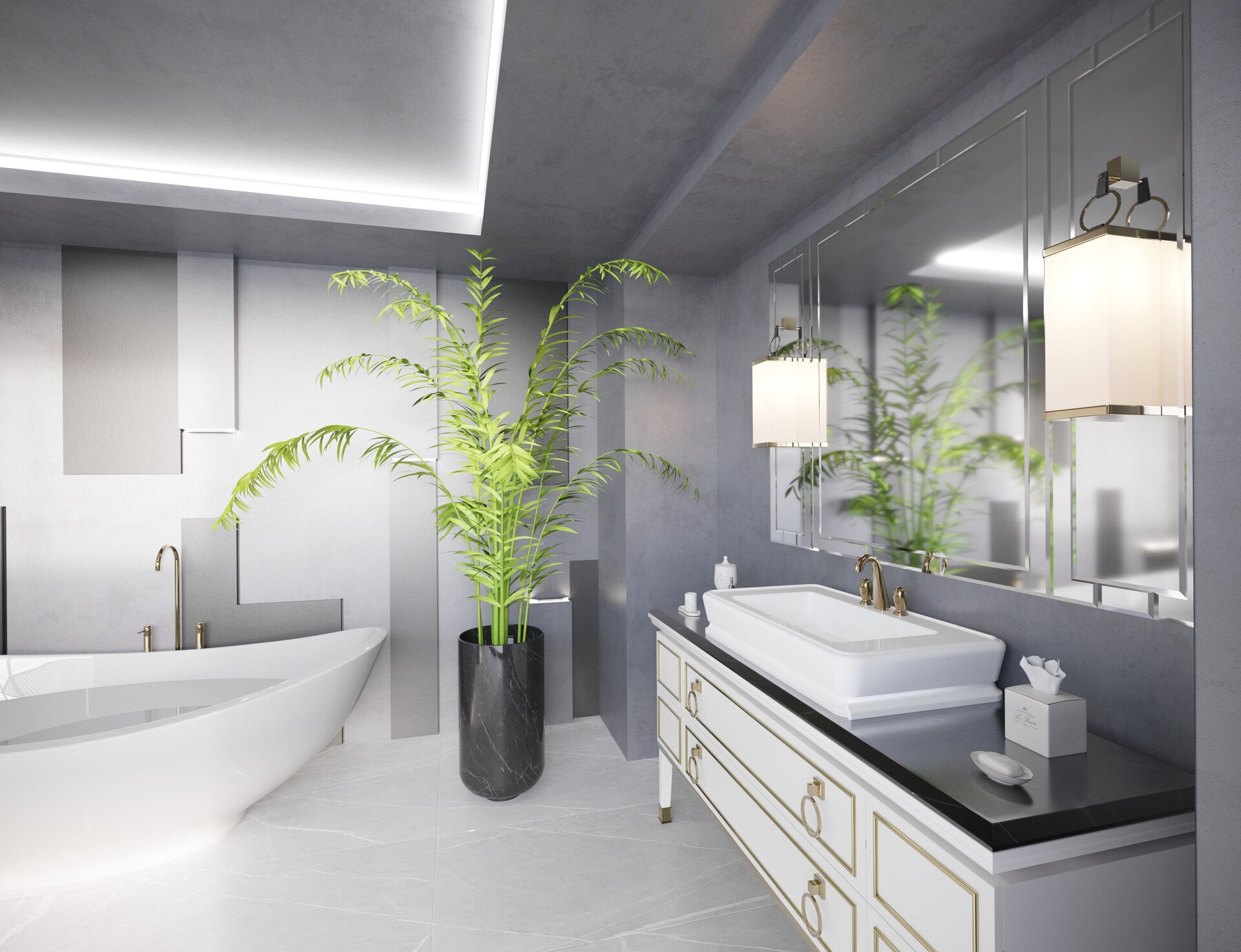 ArtStation - Basic bathroom