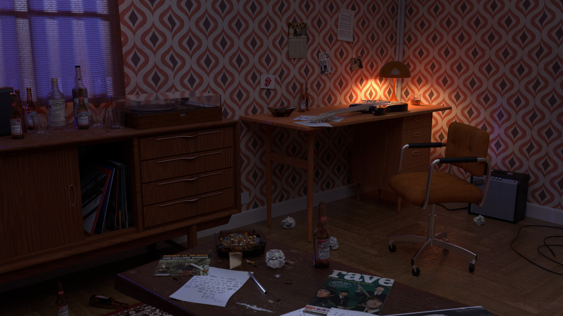 ArtStation - Rolling Stones' office