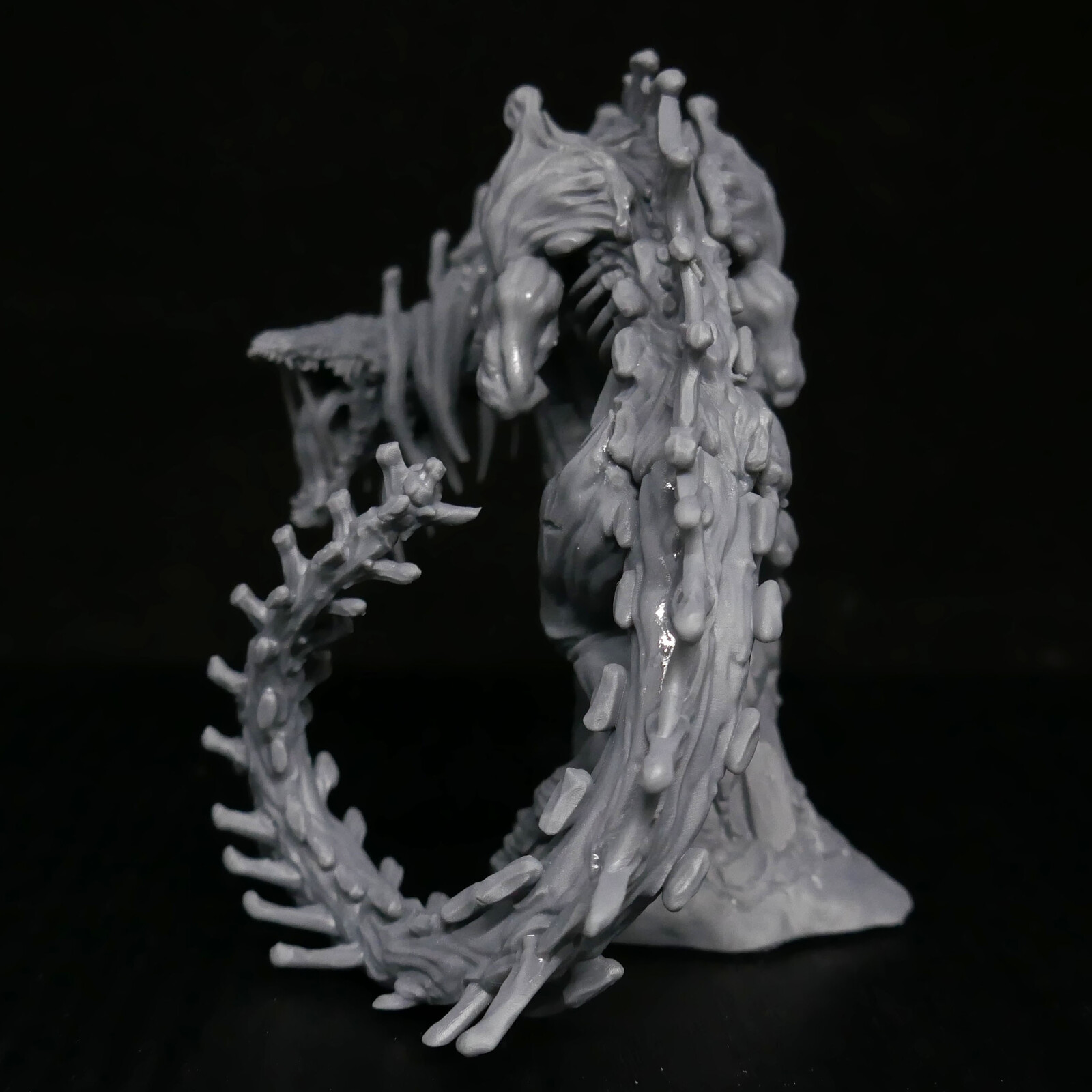 PrintedObsession - SCP 682 - A Hard to Kill Lizard - 3d Printed