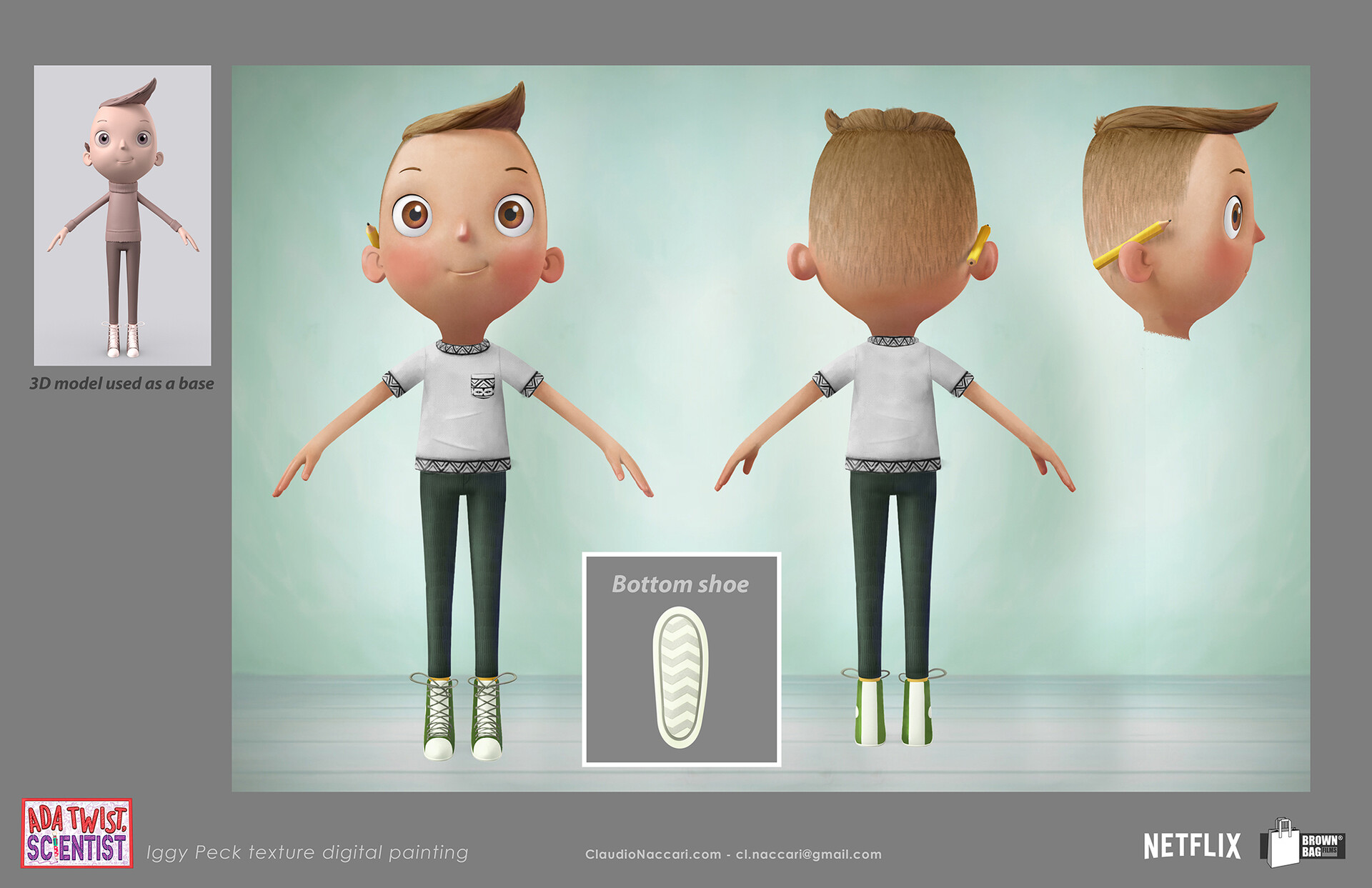 Claudio Naccari - Ada Twist, Scientist - Netflix