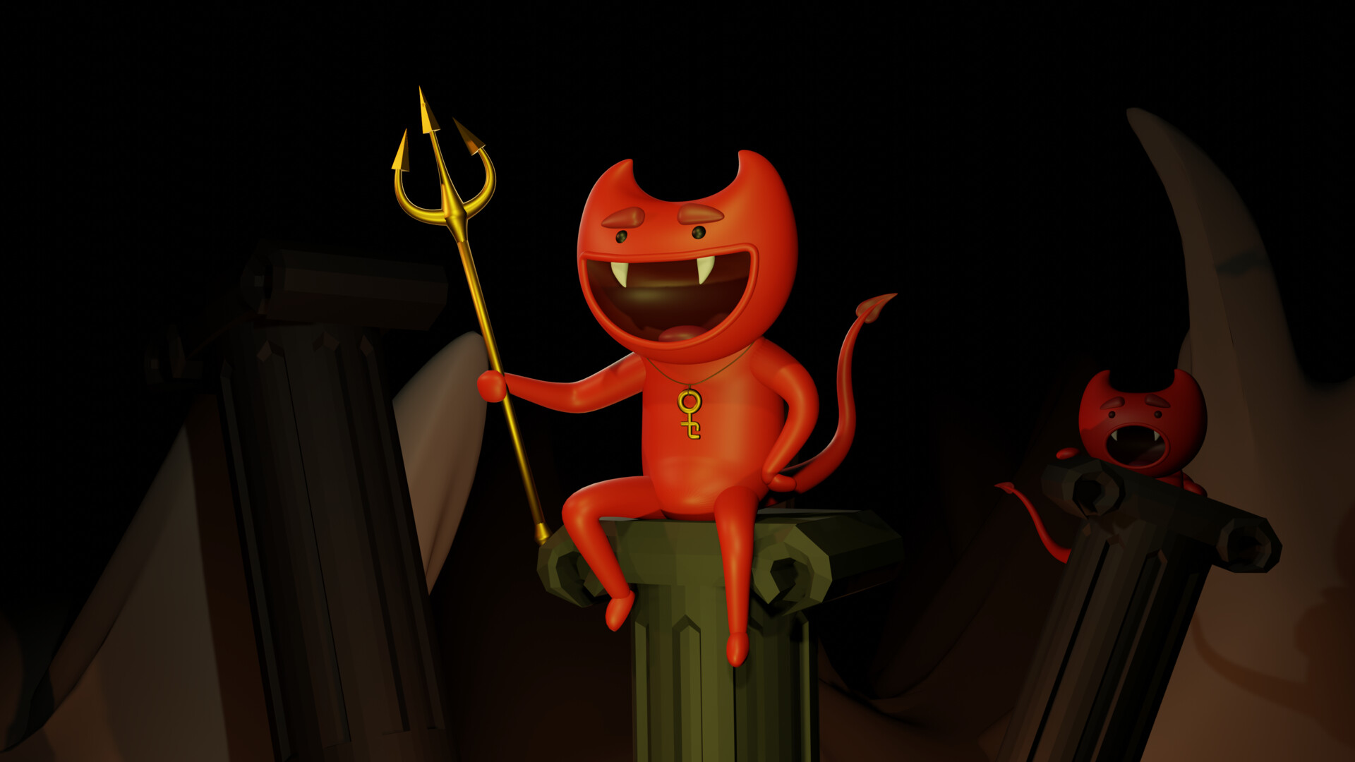 ArtStation - "The Imp" 3D Model