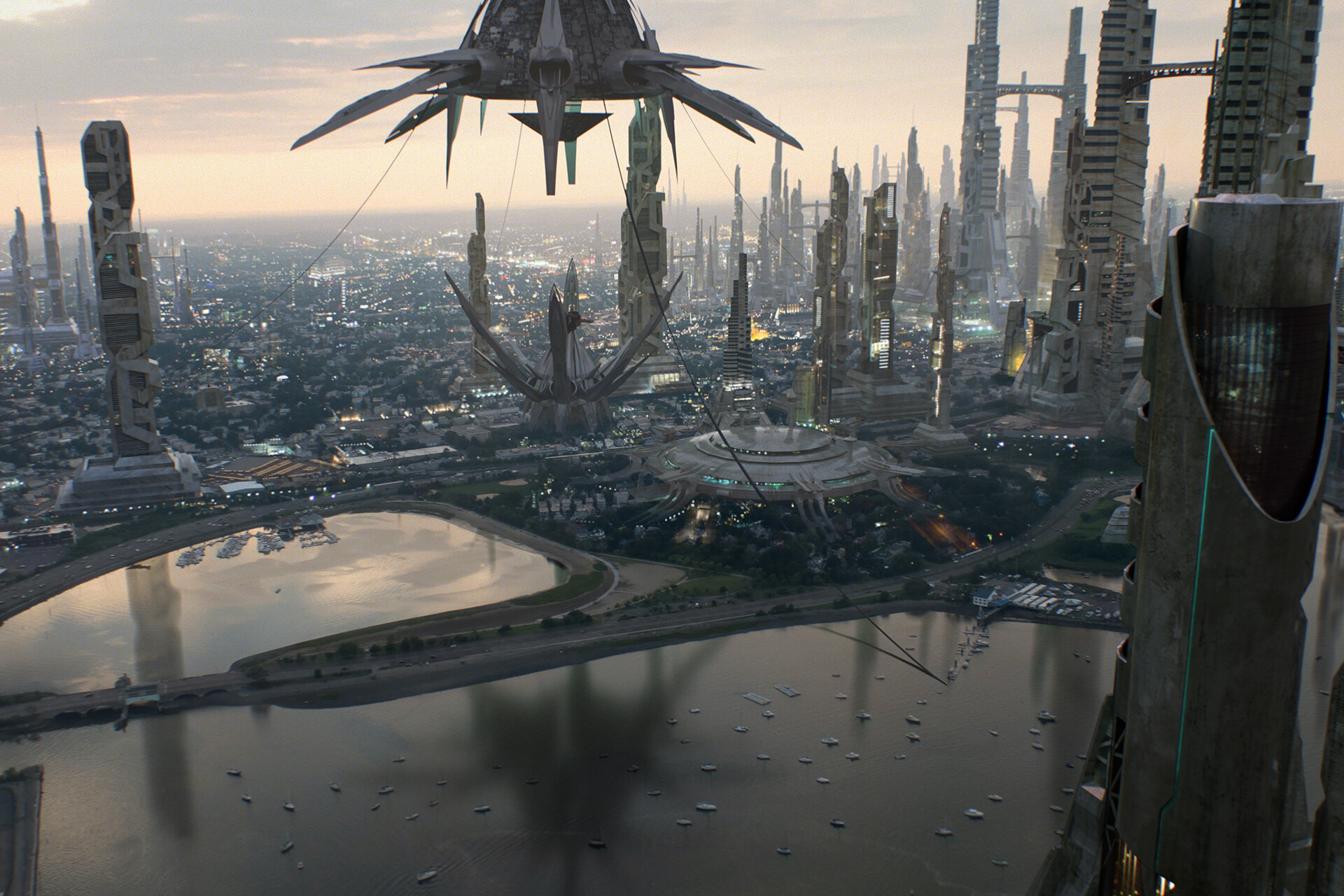 ArtStation - aerial alien