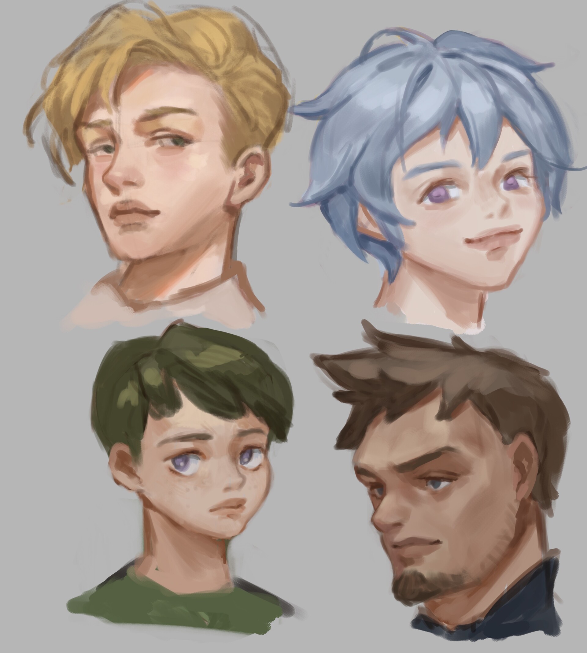 ArtStation - Face practice