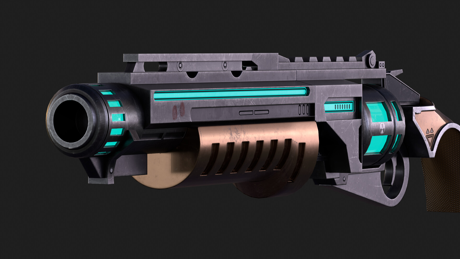 ArtStation - Gameready Gun