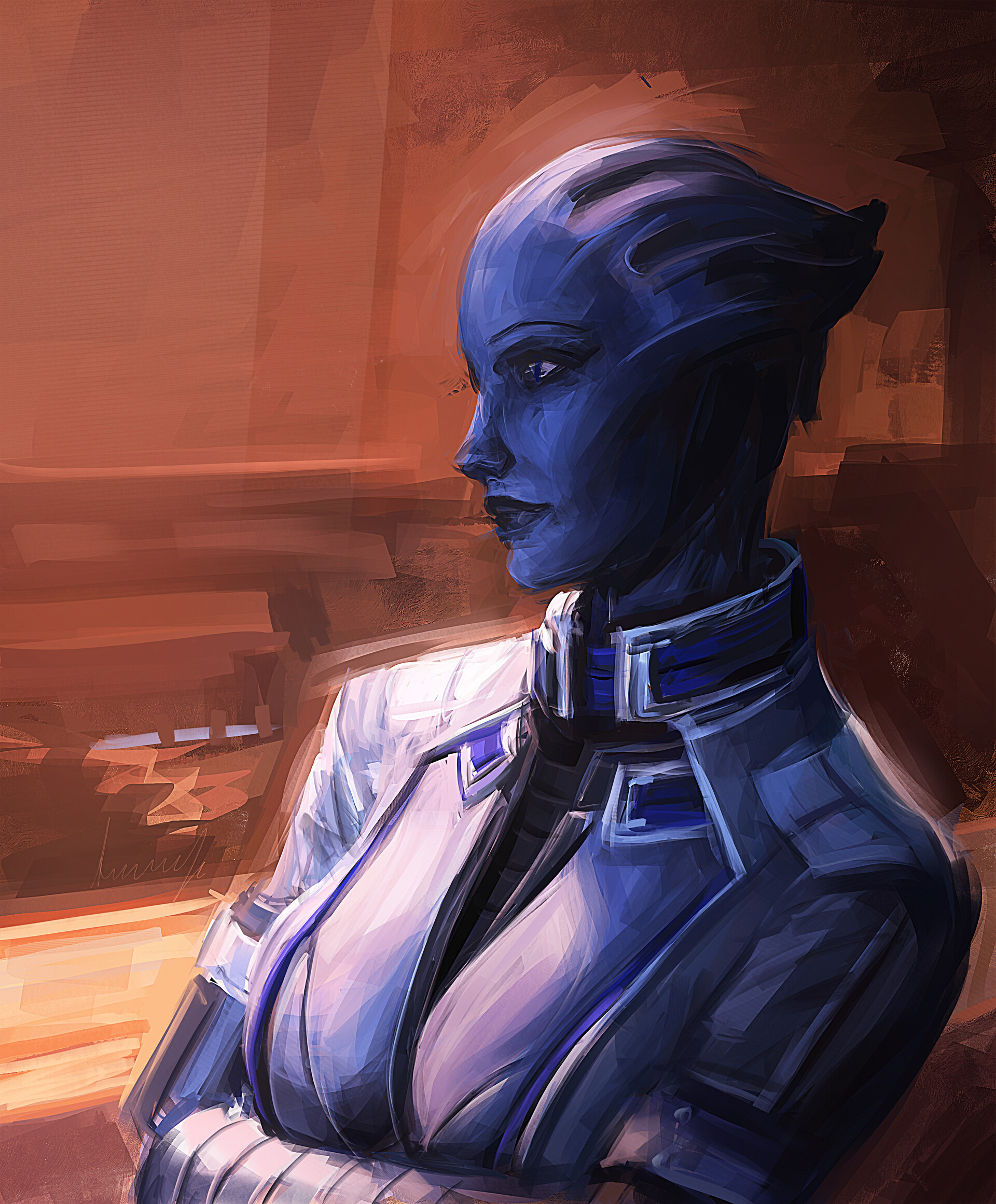 ArtStation - Liara Fan Art